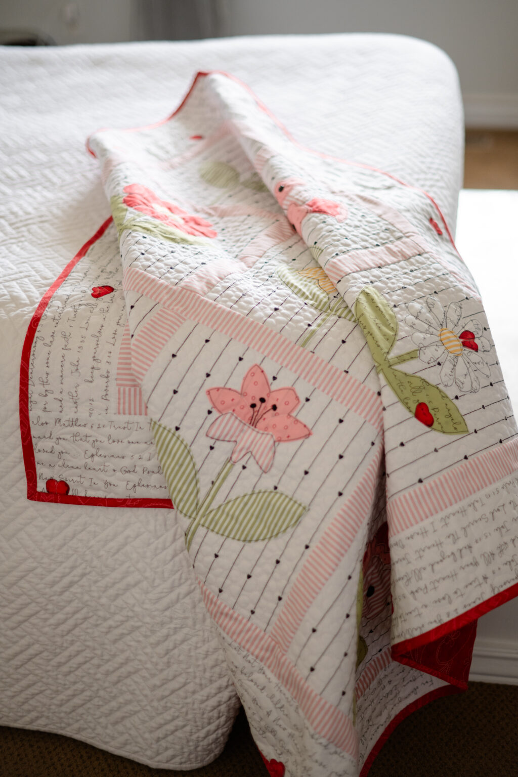 Two Free Valentine's Quilt Patterns with All My Heart