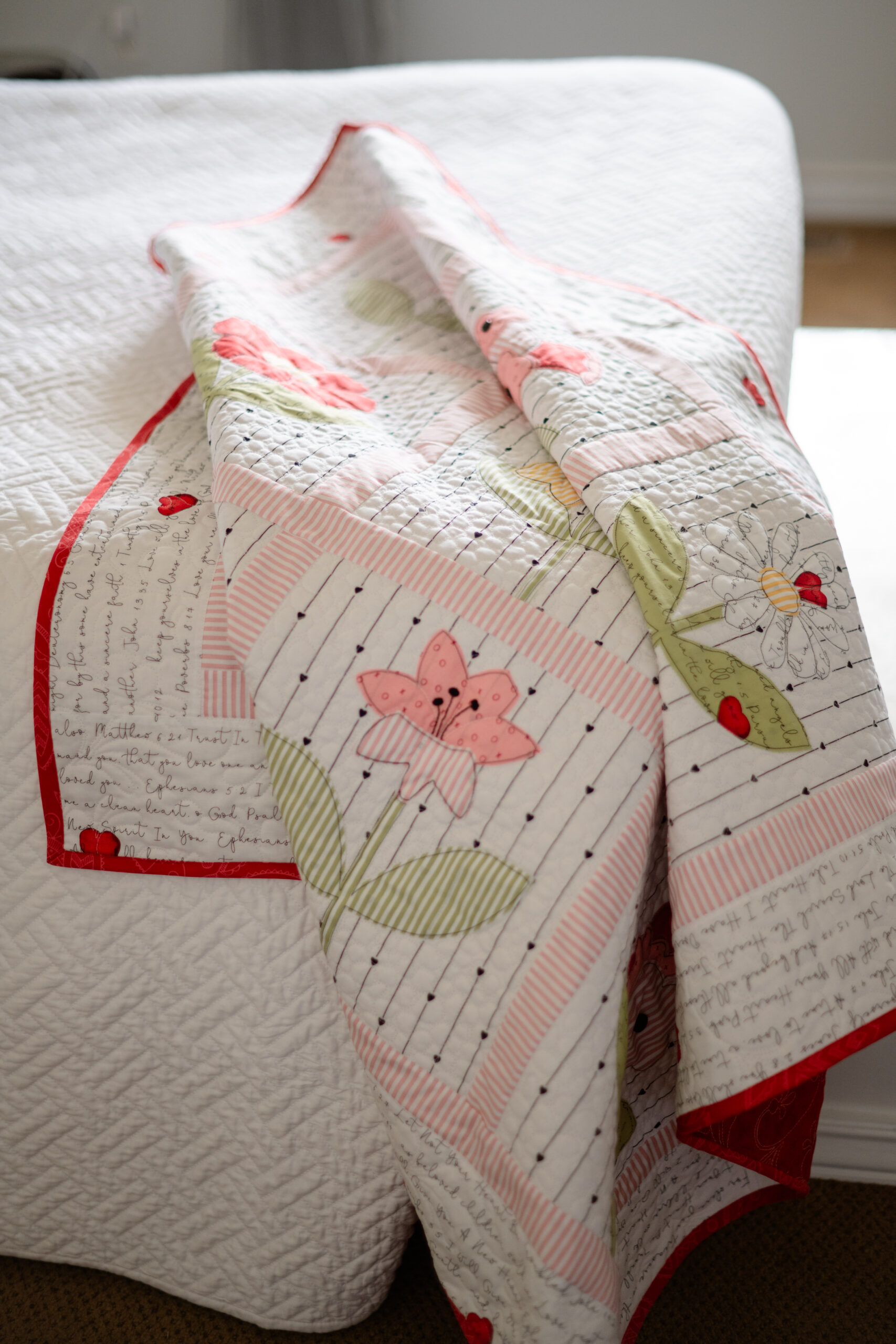 Two Free Valentine's Quilt Patterns with All My Heart
