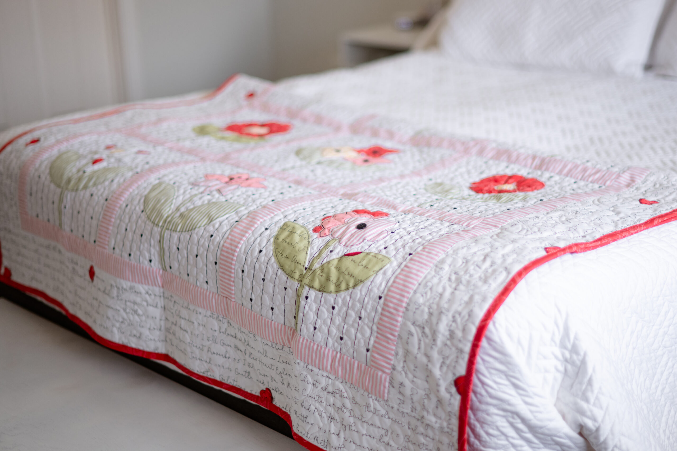 Two Free Valentine's Quilt Patterns with All My Heart