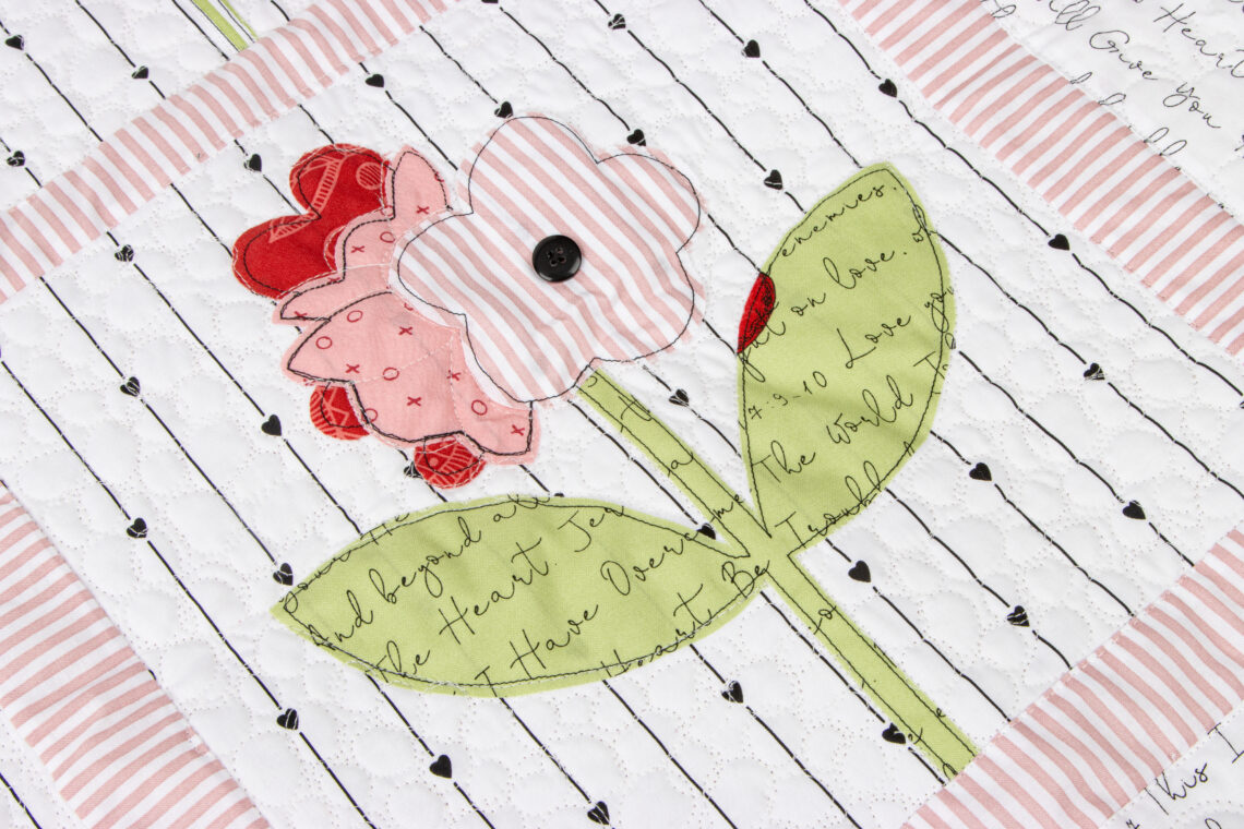 Two Free Valentine's Quilt Patterns with All My Heart