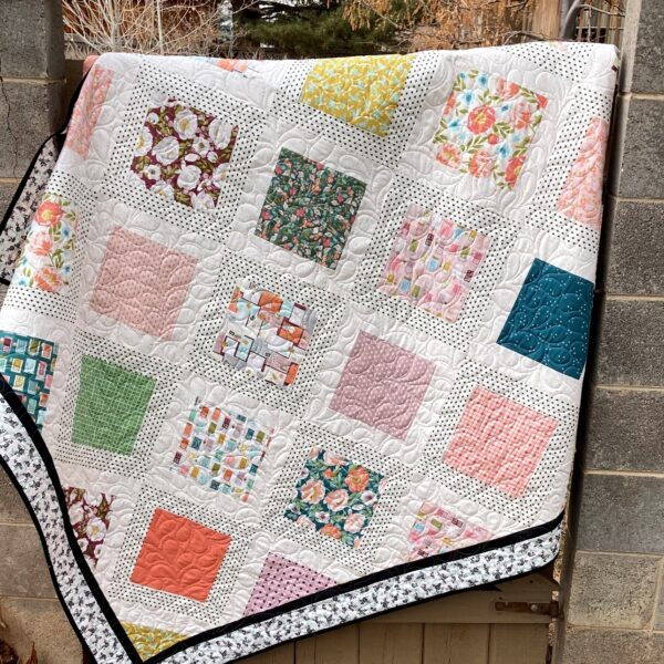 Cherry Tree Lane Quilt Featuring Blossom Lane Fabric + Free PDF Pattern