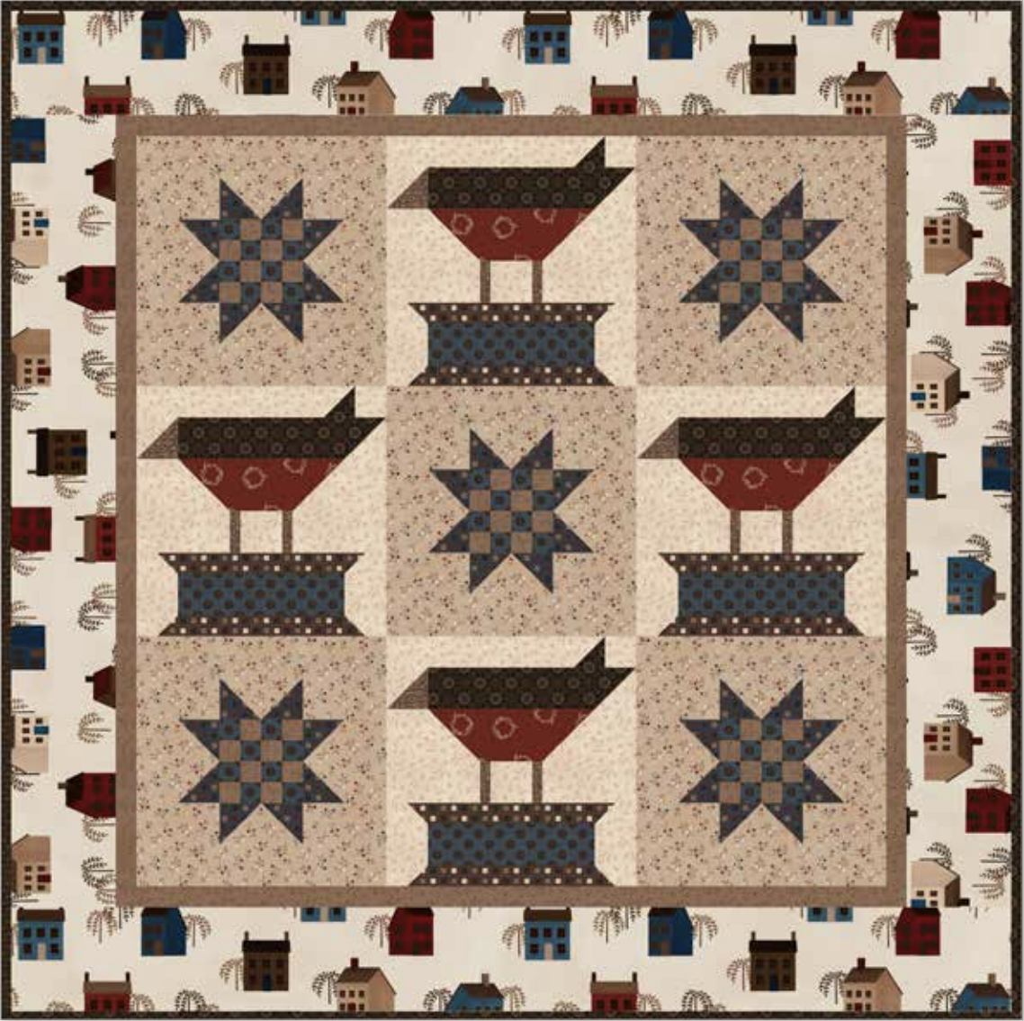 Karen Walker's Debut Collection - Huckleberry Saltbox