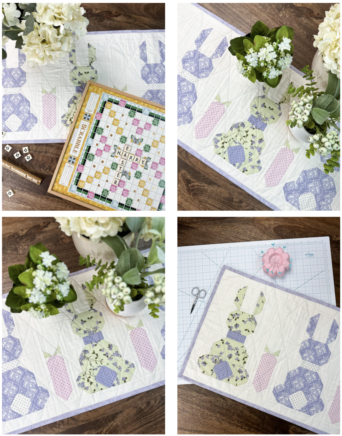 Springtime Easter Table Runner