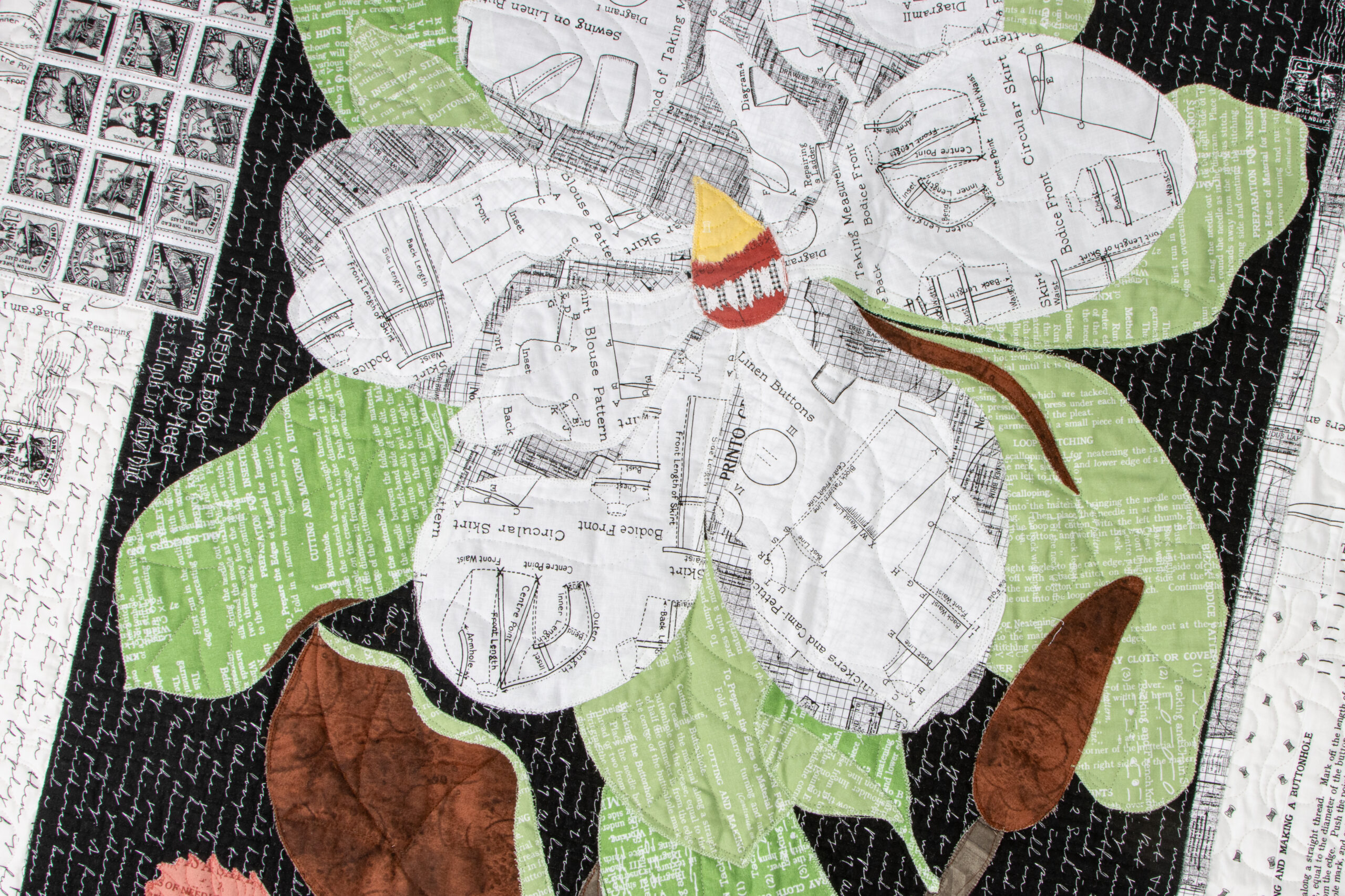 Journal Page Quilt by J. Wecker Frisch