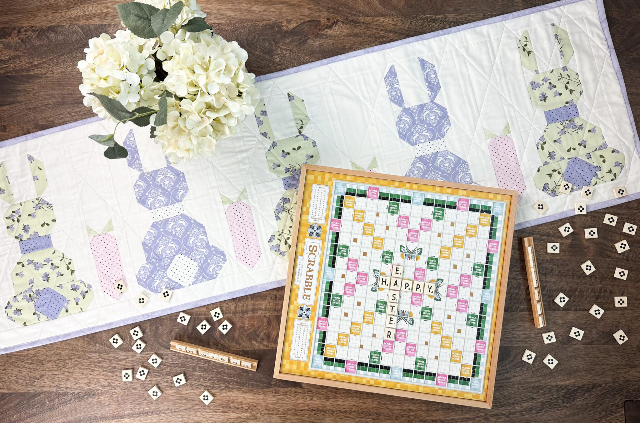 Picnic Florals Granny Purse & A Patchwork Coaster Tutorial