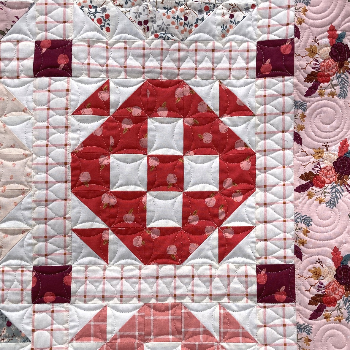 Sundown in the Garden Quilt Featuring Sweetbriar + Free PDF Pattern