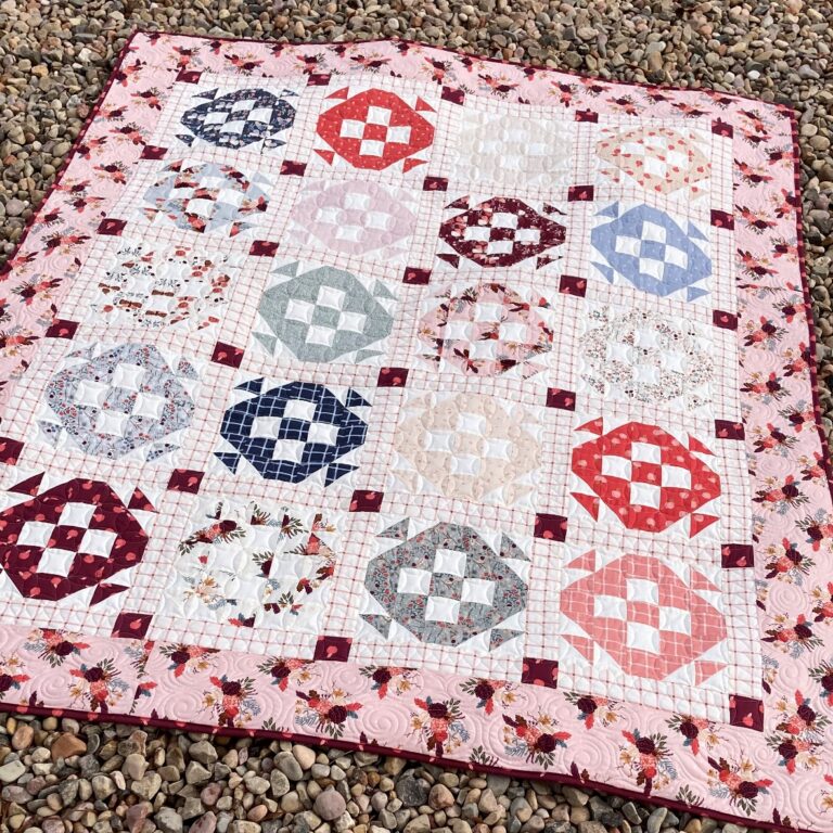 Sundown in the Garden Quilt Featuring Sweetbriar + Free PDF Pattern