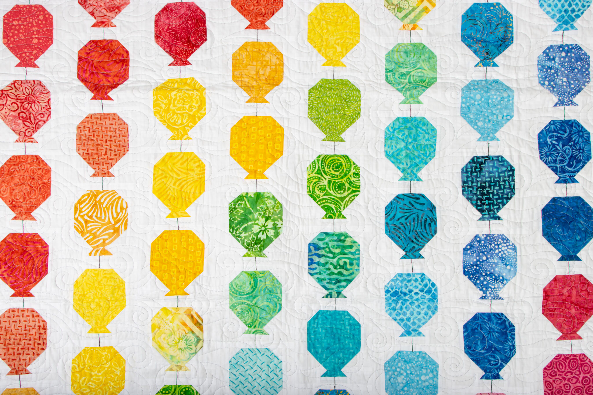 That Summer Feelin' & the Balloon Release Quilt with Expressions Batiks
