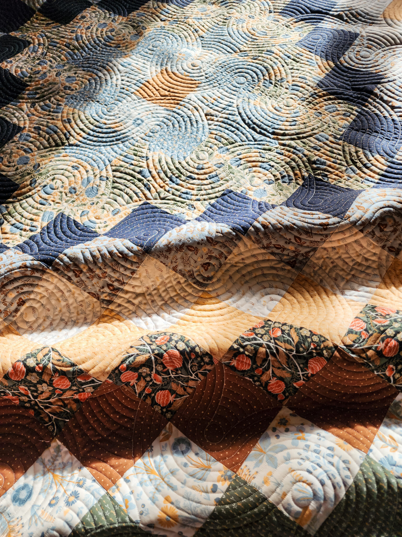 The Perfect Last Minute Handmade Quilt Pattern featuring The Old Garden