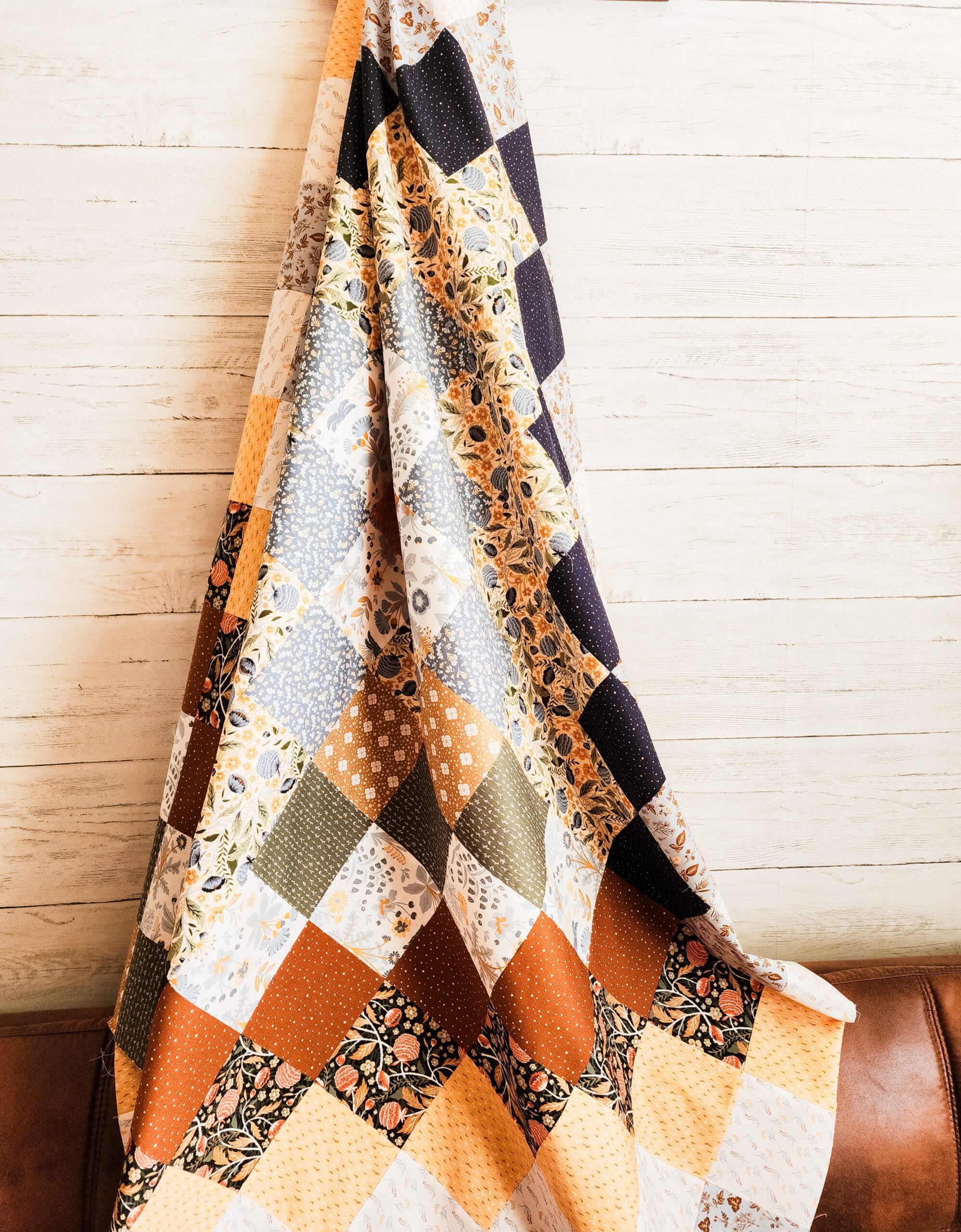 The Perfect Last Minute Handmade Quilt Pattern featuring The Old Garden