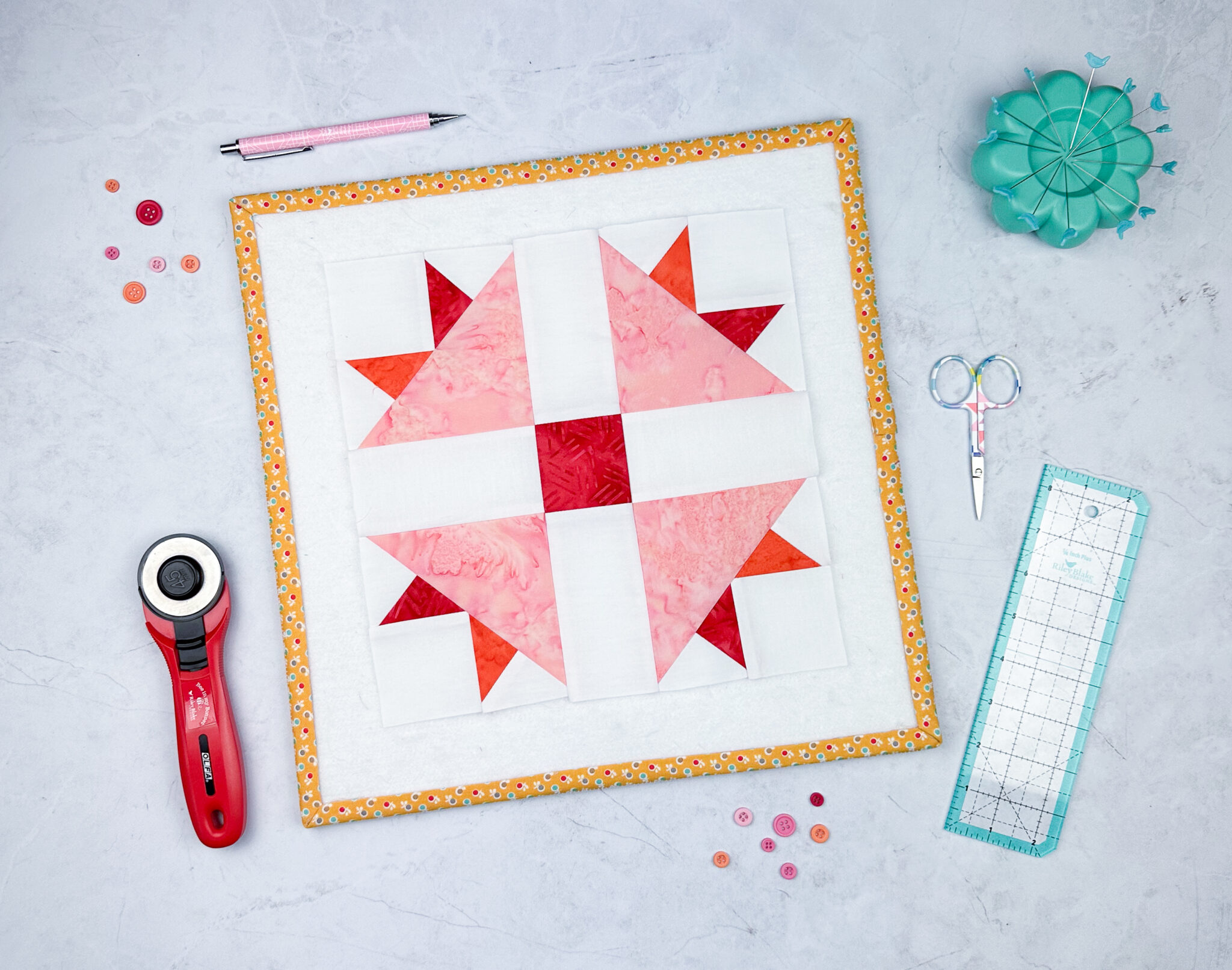 RBD Block Challenge 2024 - Block 1 by Lori Holt