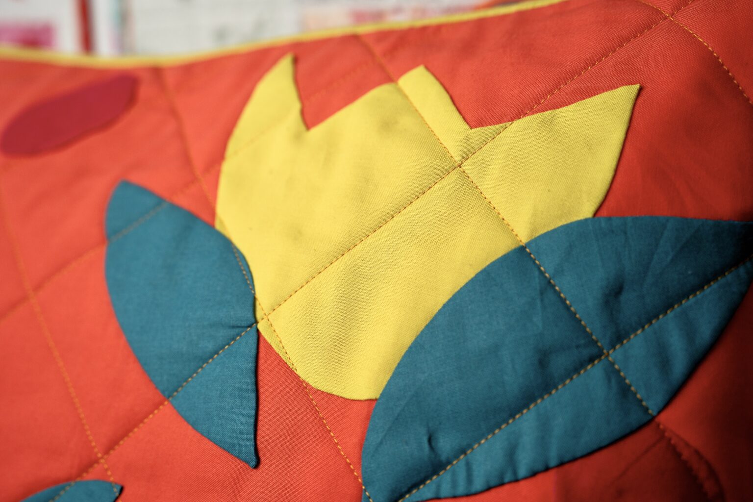 Appliqué Boho Shapes with Confetti Cottons