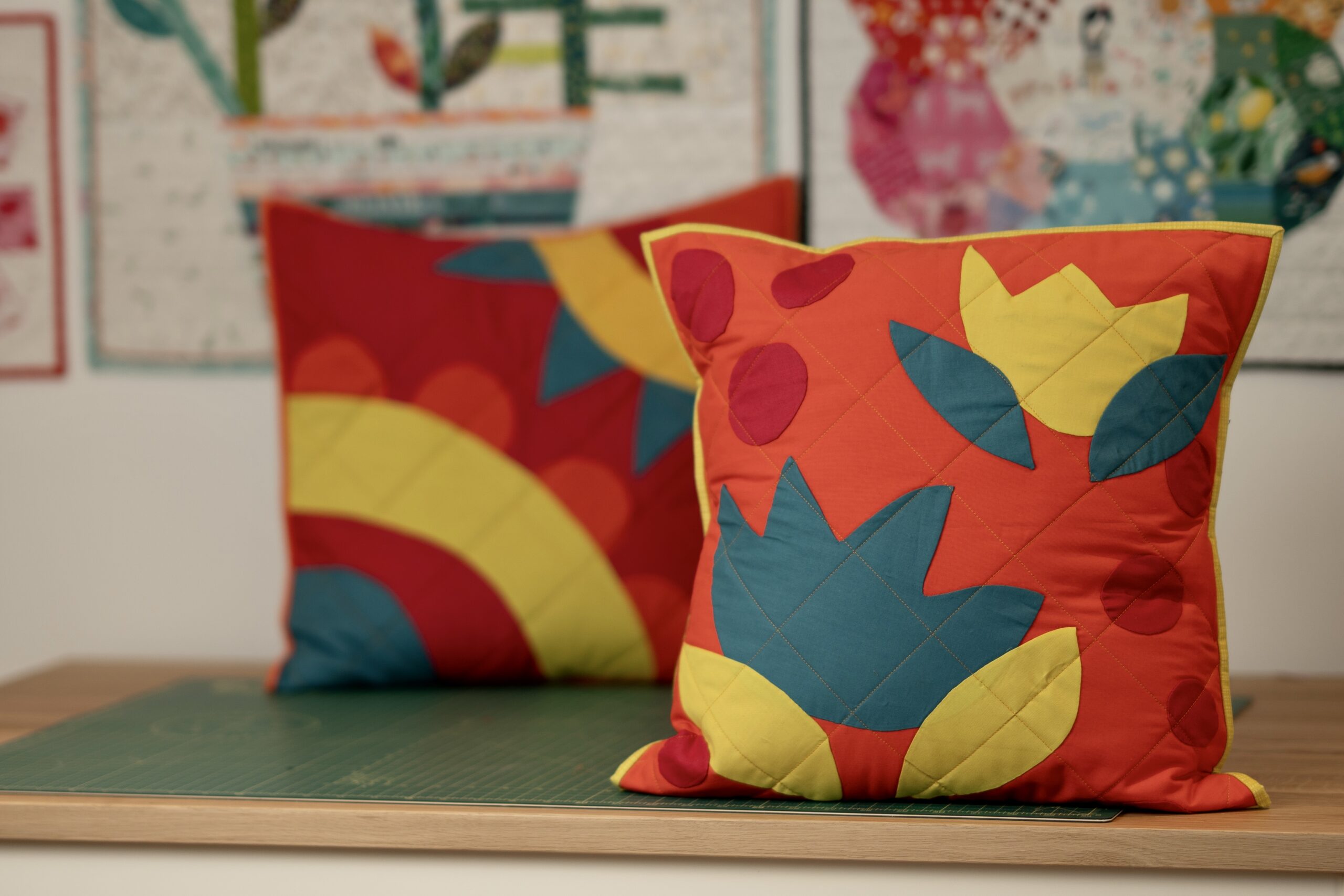 Appliqué Boho Shapes with Confetti Cottons