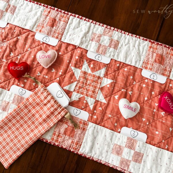 Quilted Patchwork Duffle with Bee Dots & RBD Basics