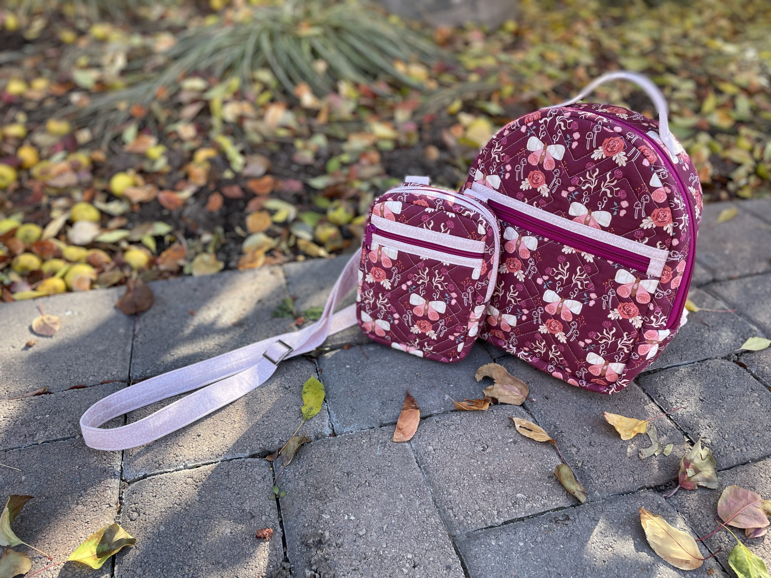 Sweetbriar – Violet Backpack and Athena Crossbody