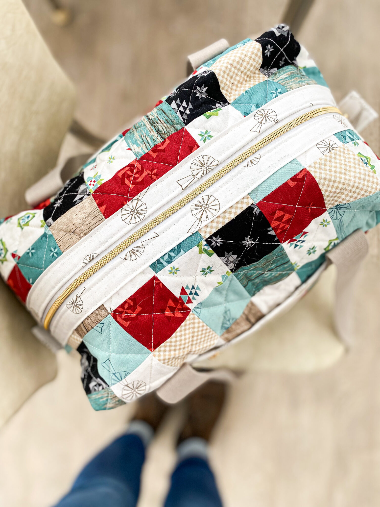 Spring Barn Quilts and a Patchwork Project