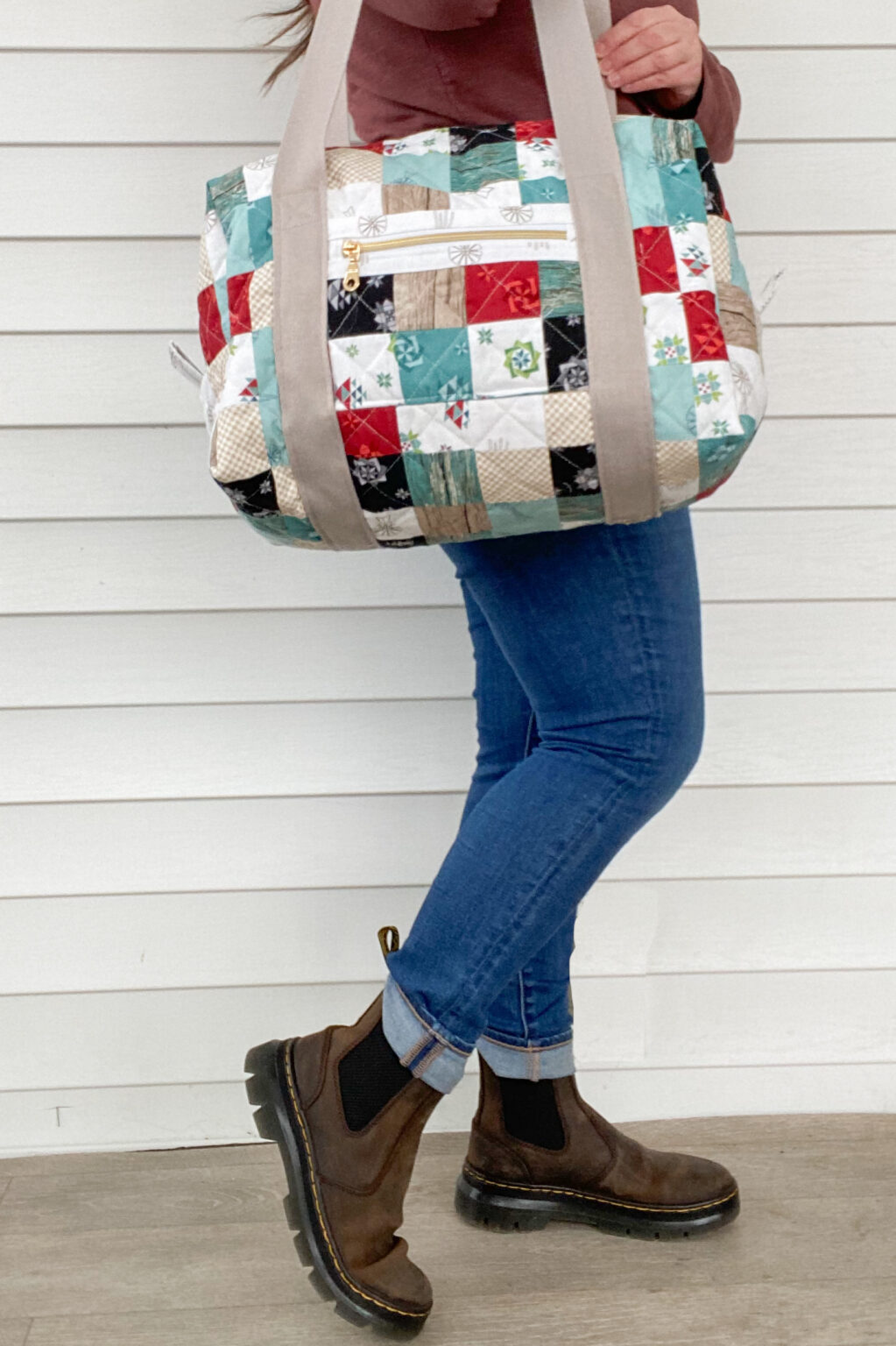 Spring Barn Quilts and a Patchwork Project