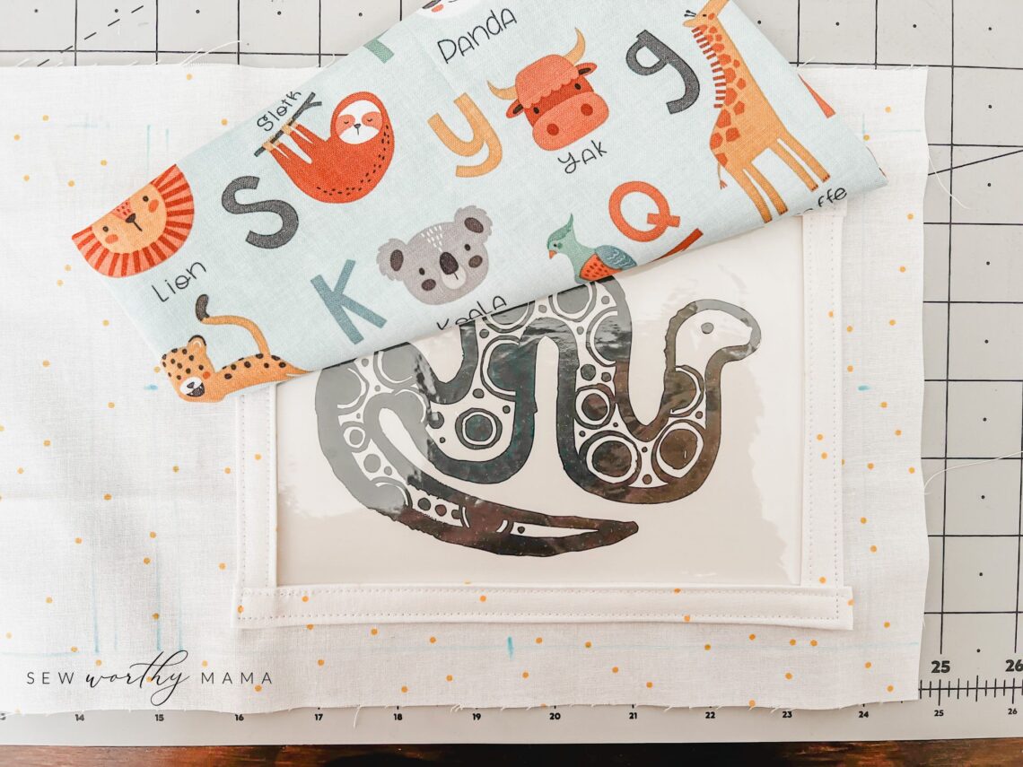 How to Make a Baby Soft Book with Alphabet Zoo