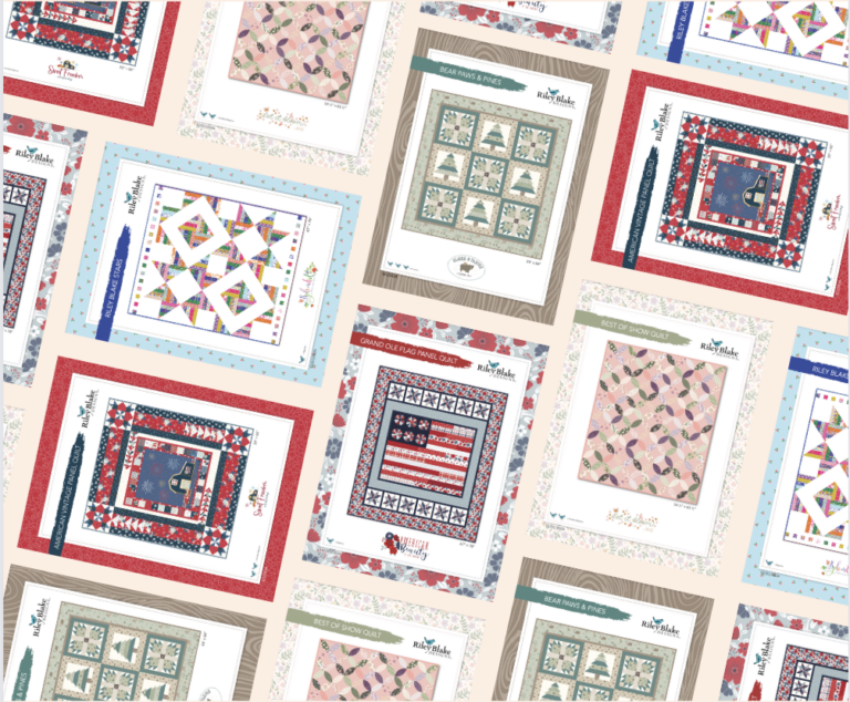 5 New Quilt Patterns to Download for Free!
