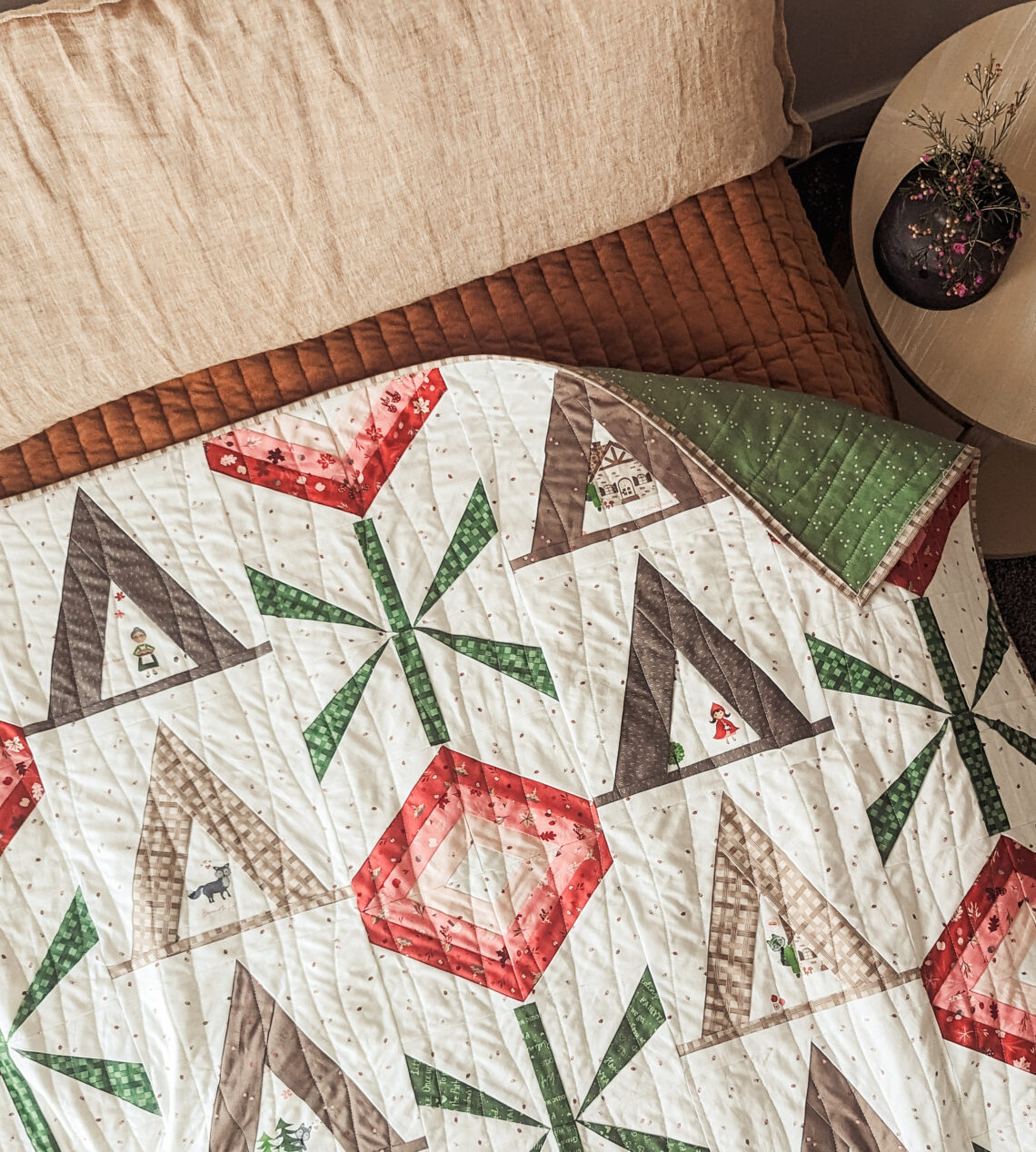 Pleasant Prairie FPP Blocks with To Grandmother's House