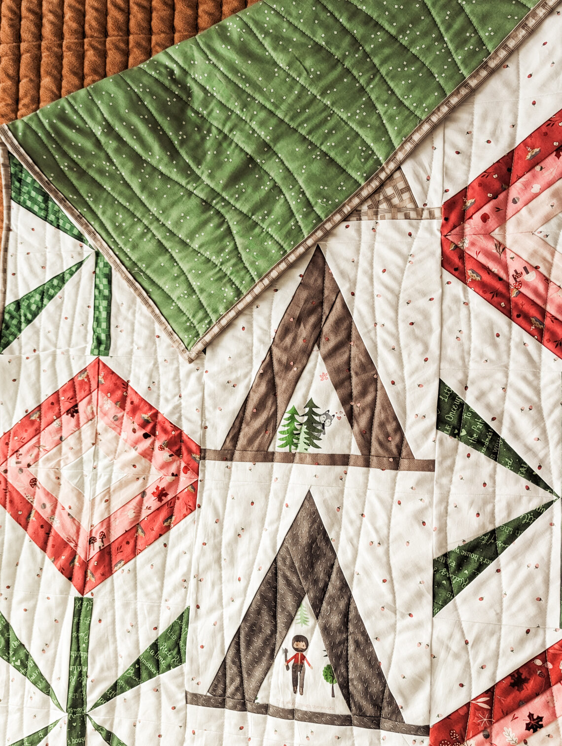 Pleasant Prairie FPP Blocks with To Grandmother's House