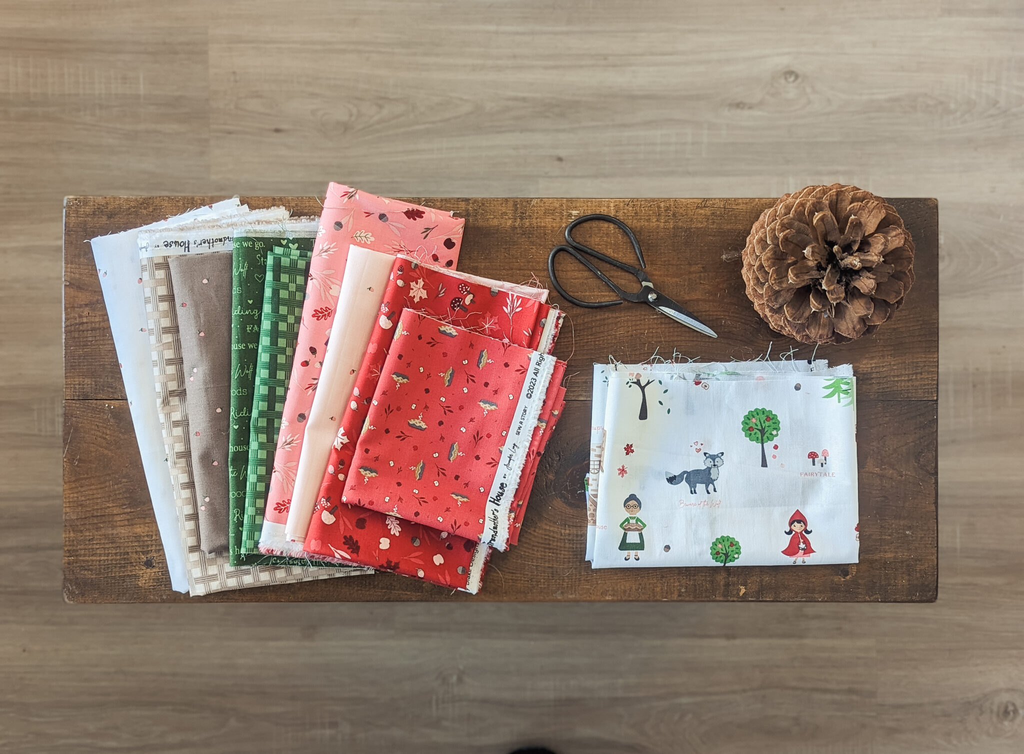 Pleasant Prairie FPP Blocks with To Grandmother's House