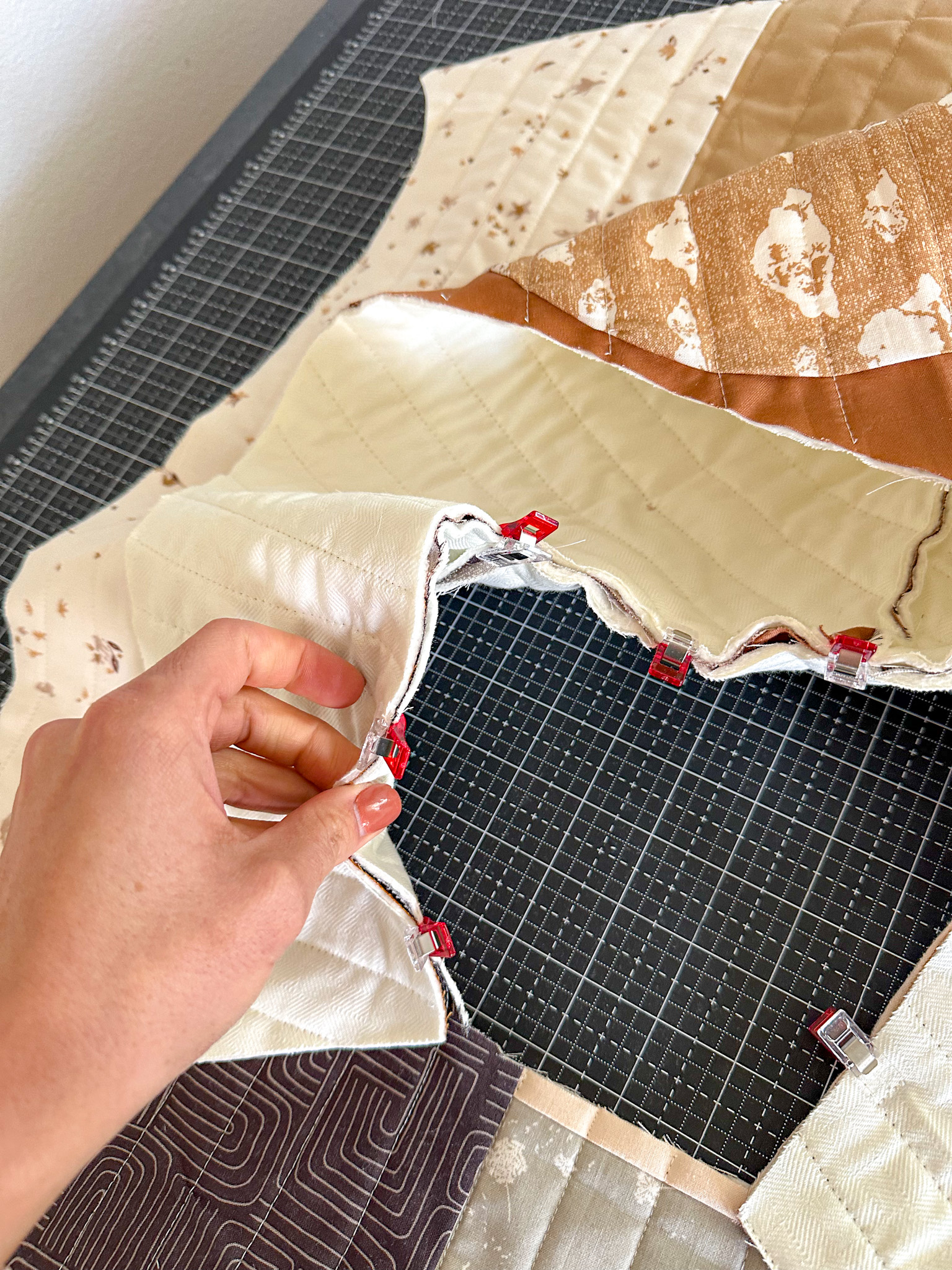 DIY Quilted Hoodie - FREE downloadable templates!