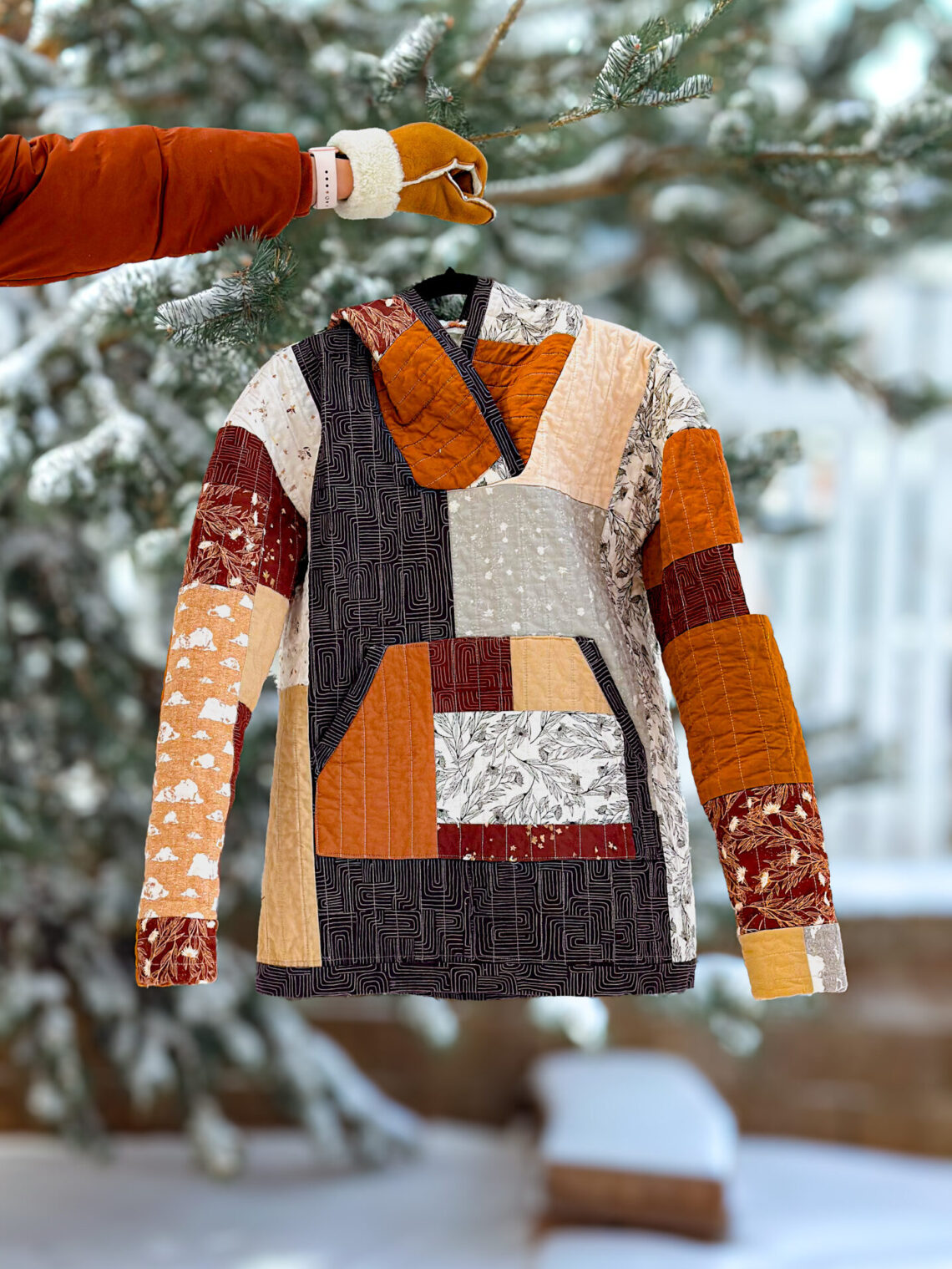 DIY Quilted Hoodie Pattern!