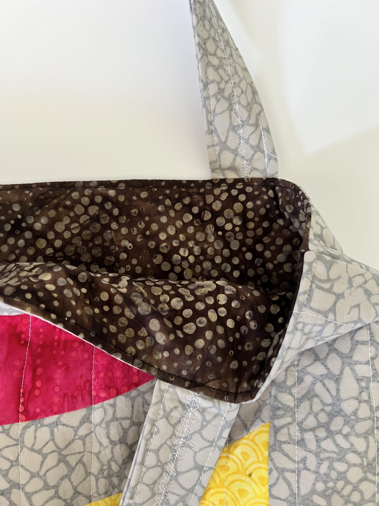 Golden Gate Tote in Elementals Batiks