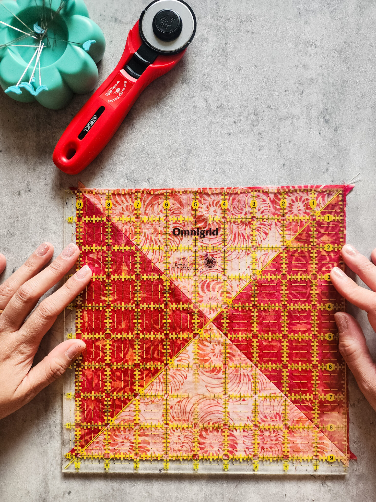 Hourglass Quilt with Expression Batik