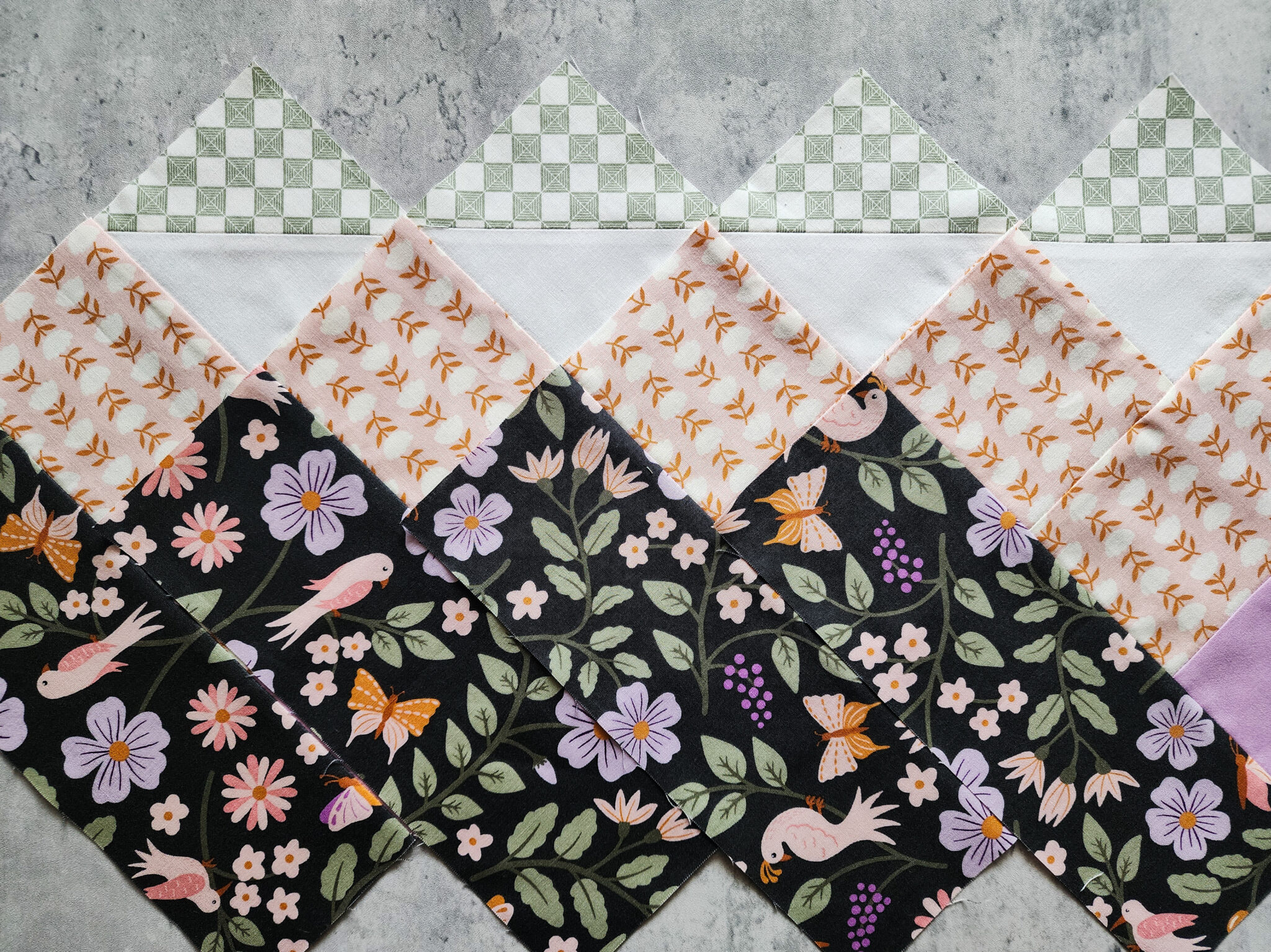 A Modern Spin on Traditional Log Cabin Block