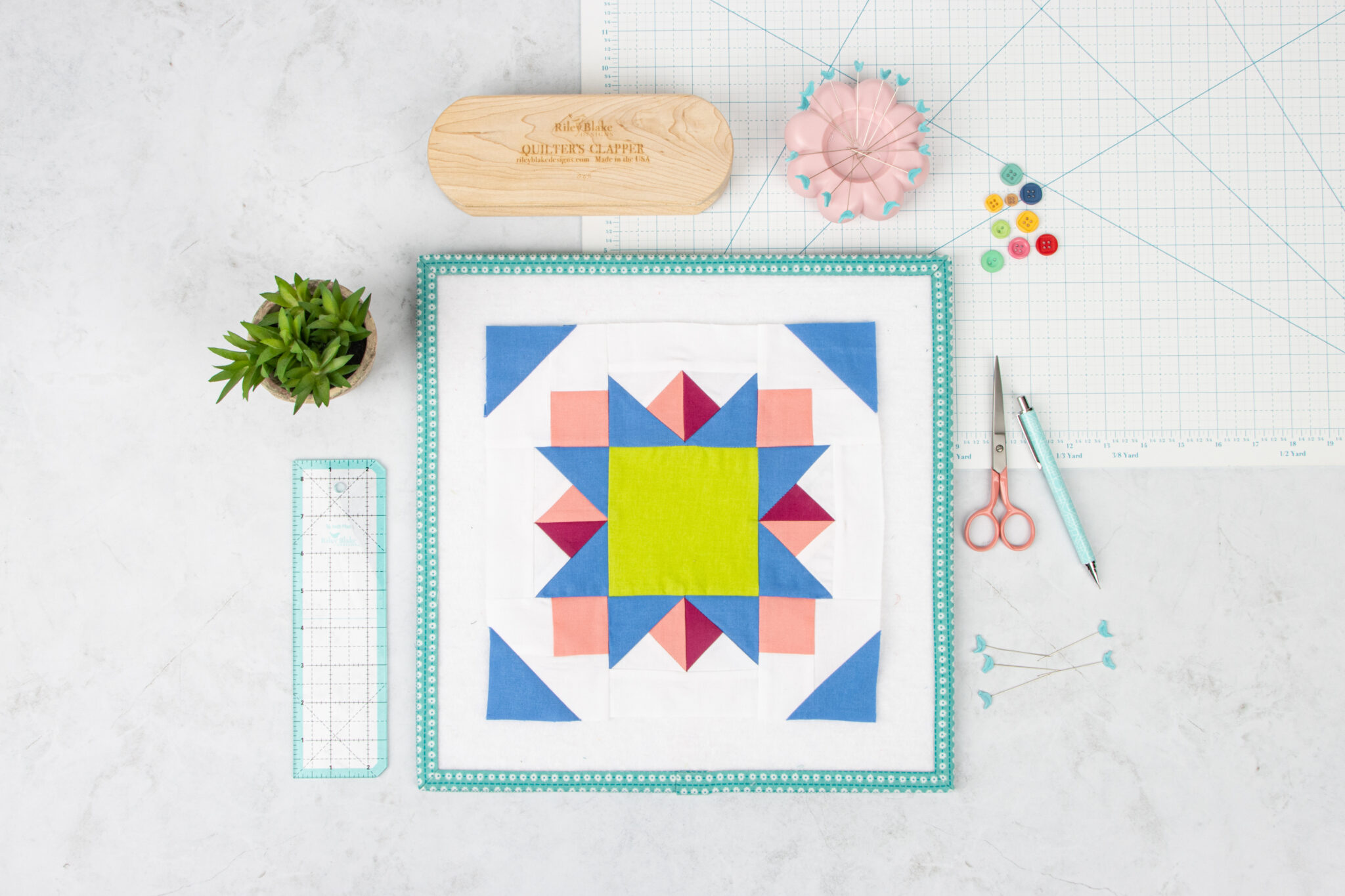 RBD Block Challenge 2024 - Block 1 by Lori Holt