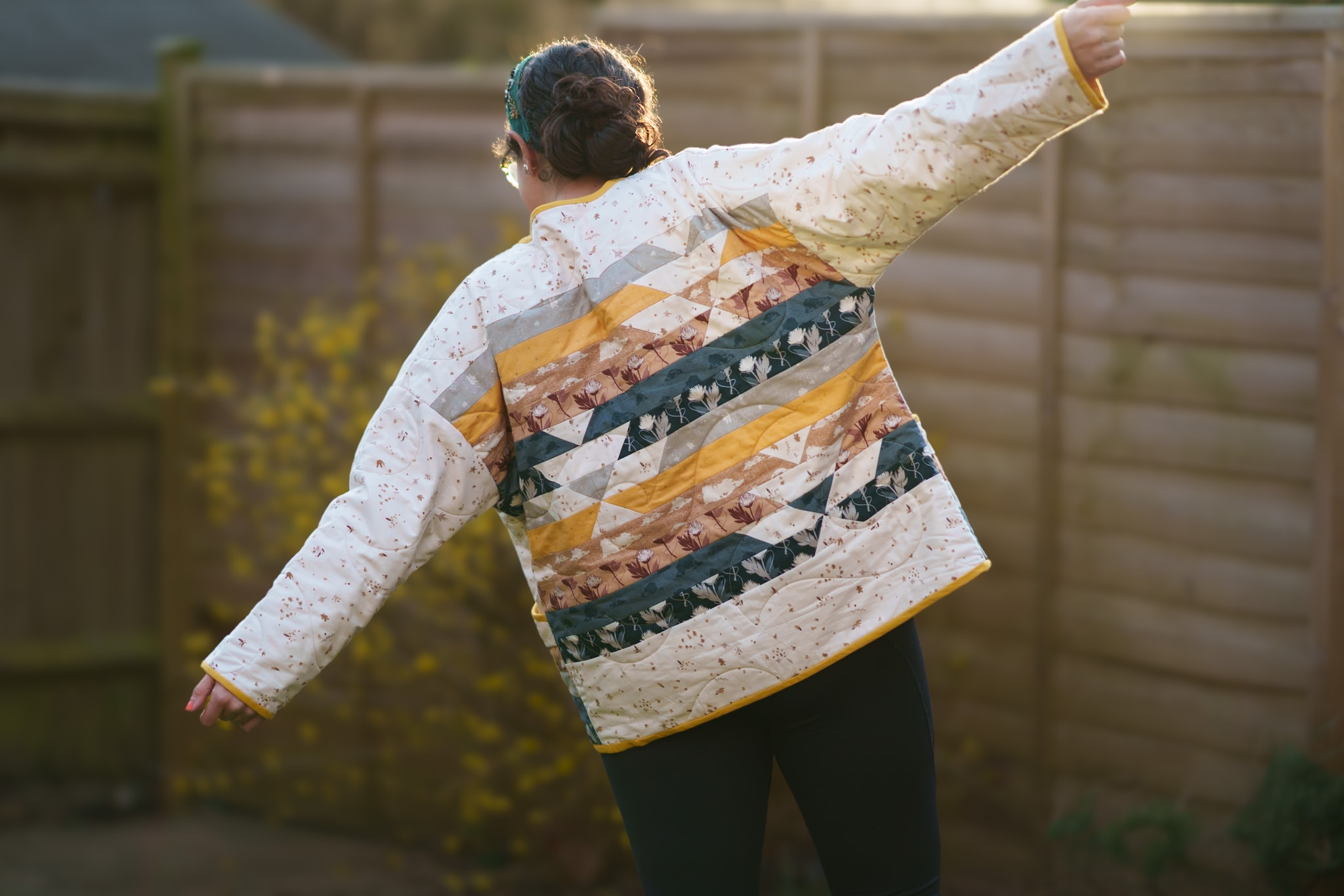 Your First Quilt Coat with Dancing Daisies