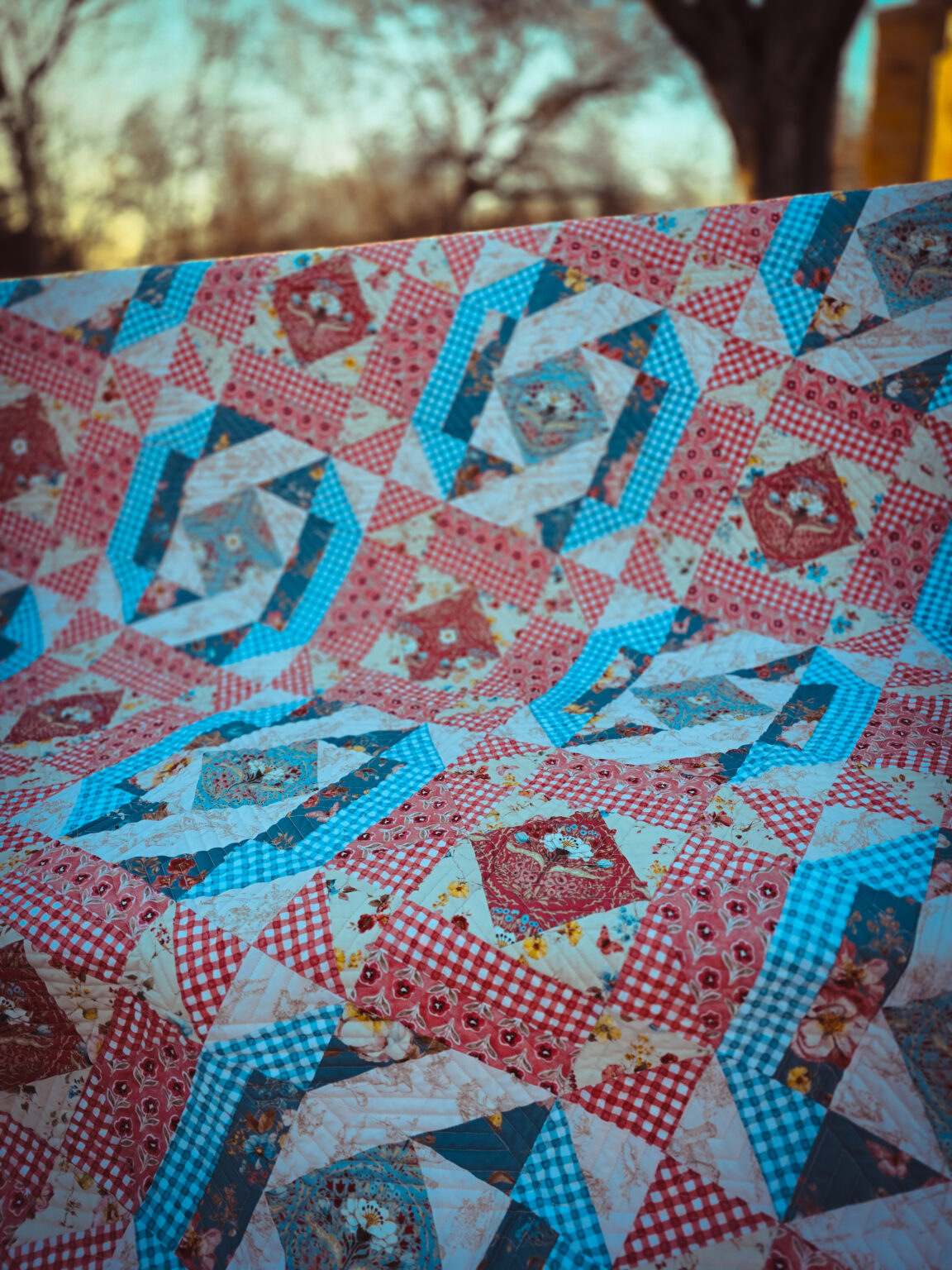 Perfect Quilt for Fussy Cutting with Countryside