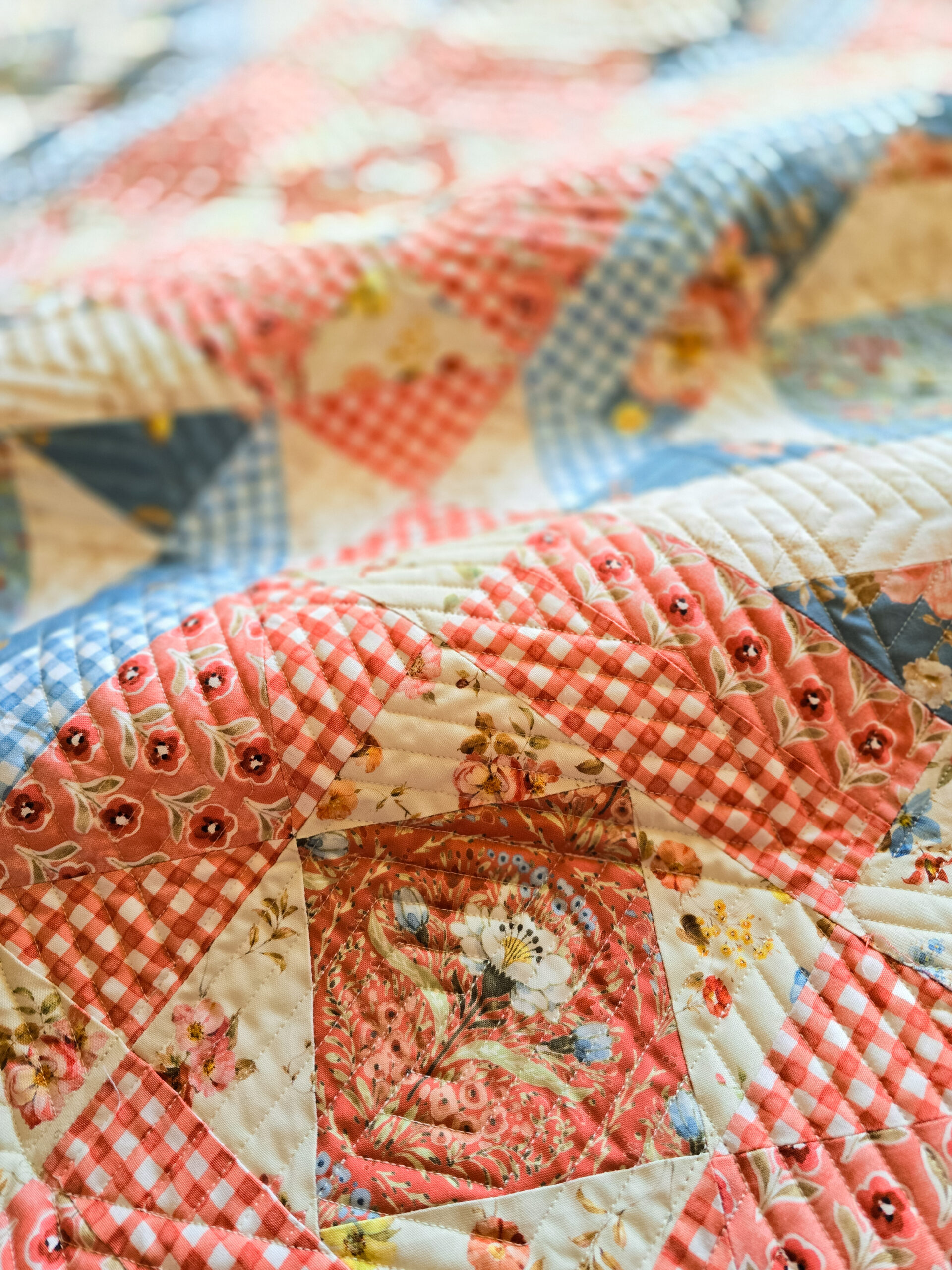 Perfect Quilt for Fussy Cutting with Countryside