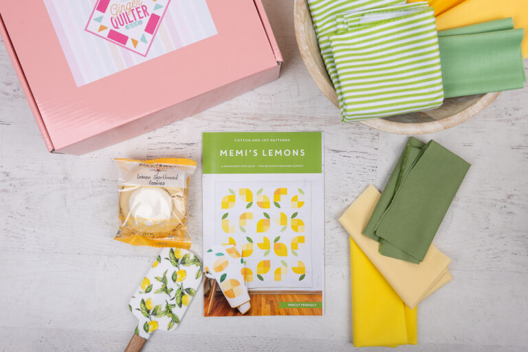 Meet The Ginger Quilter Box!