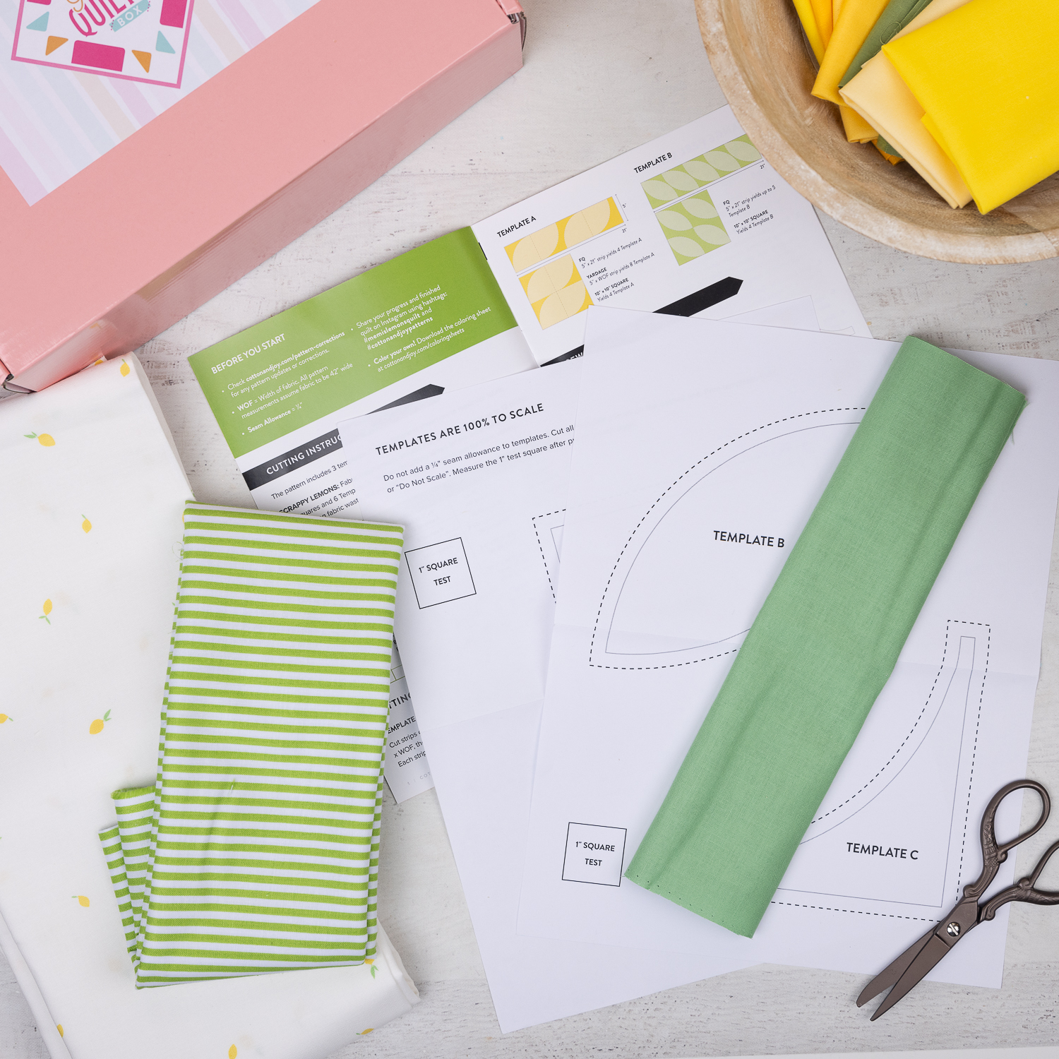 Meet The Ginger Quilter Box!