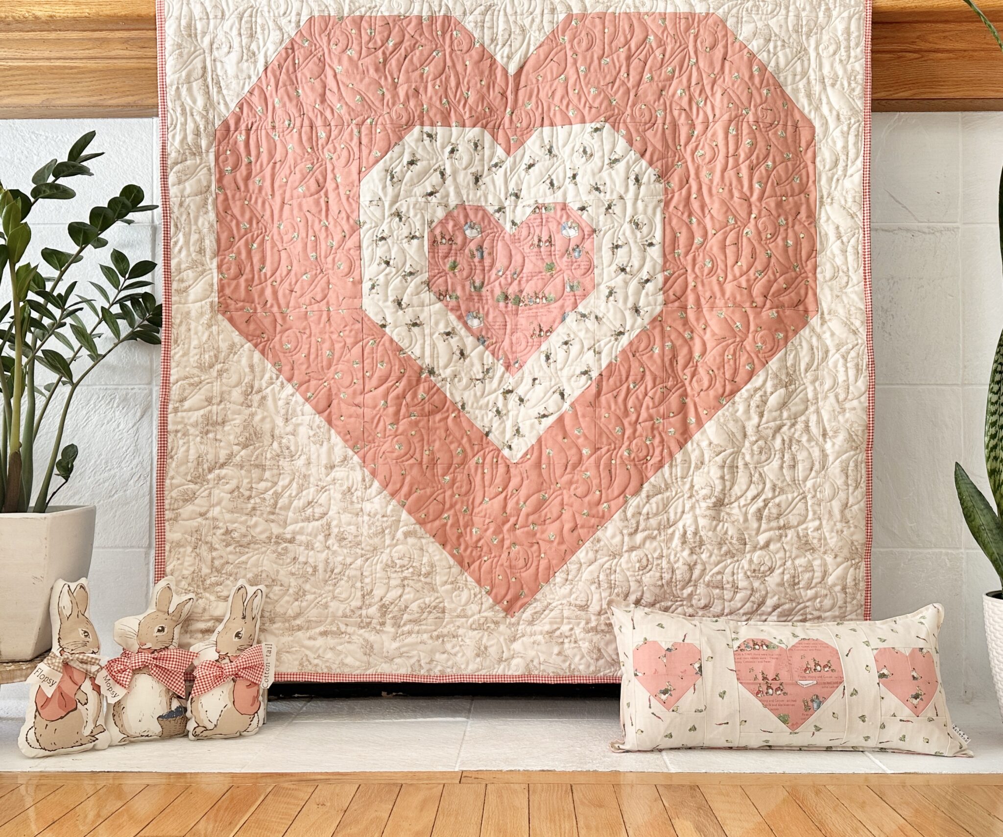 A New Quilt Pattern with The Tale of Peter Rabbit