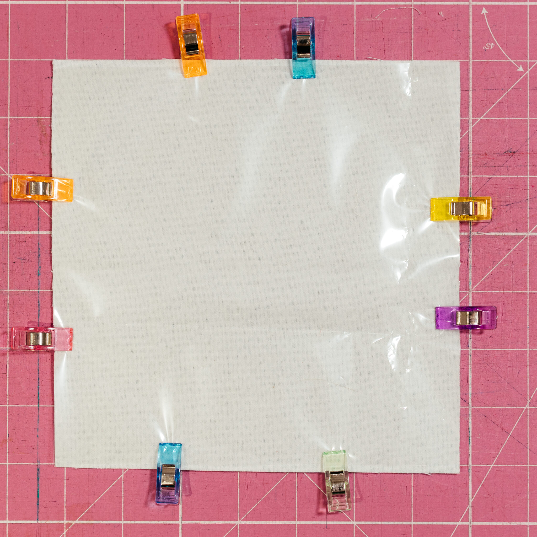 Baby tag toy with RBD Designer Flannel