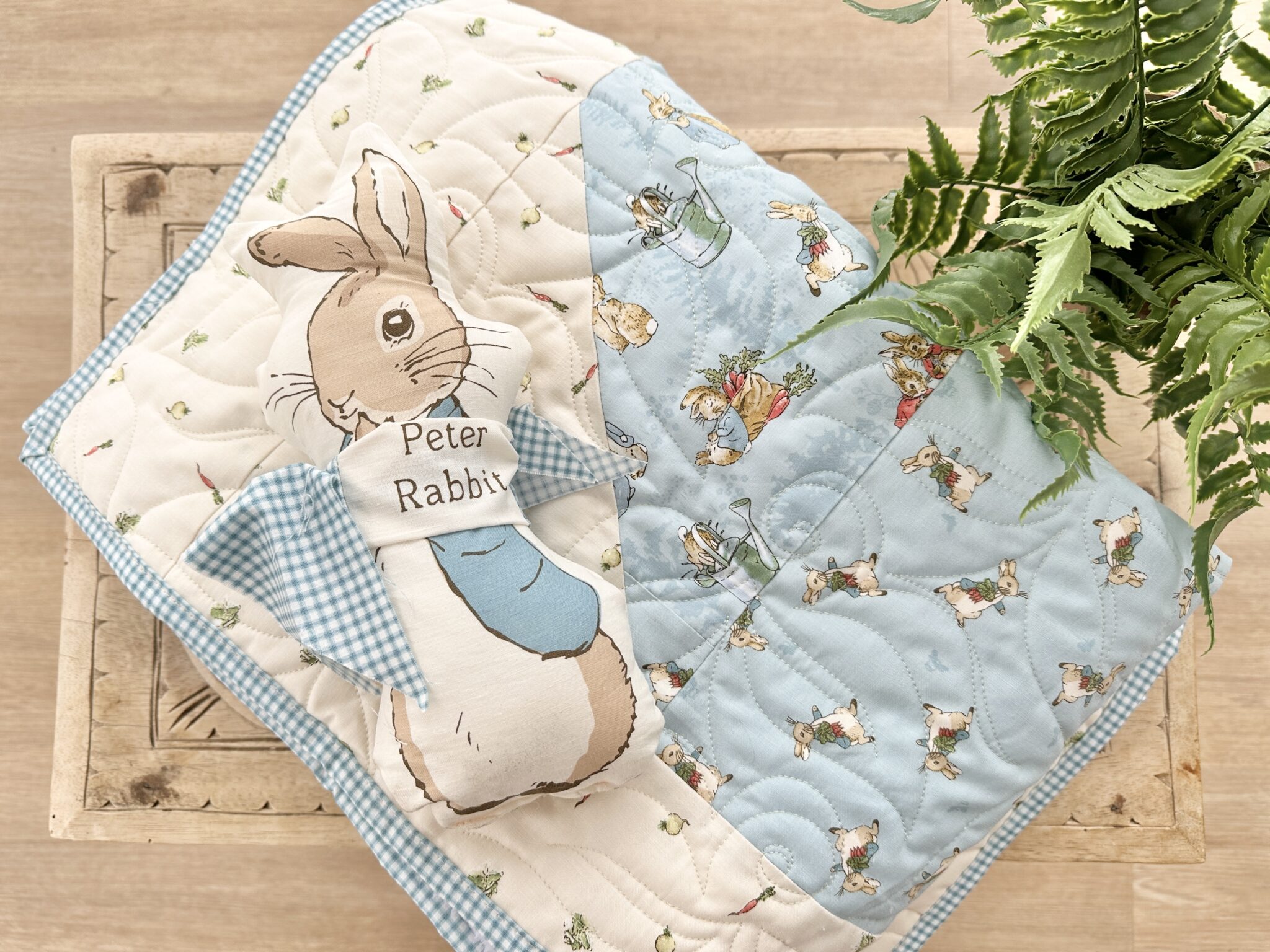 A New Quilt Pattern with The Tale of Peter Rabbit