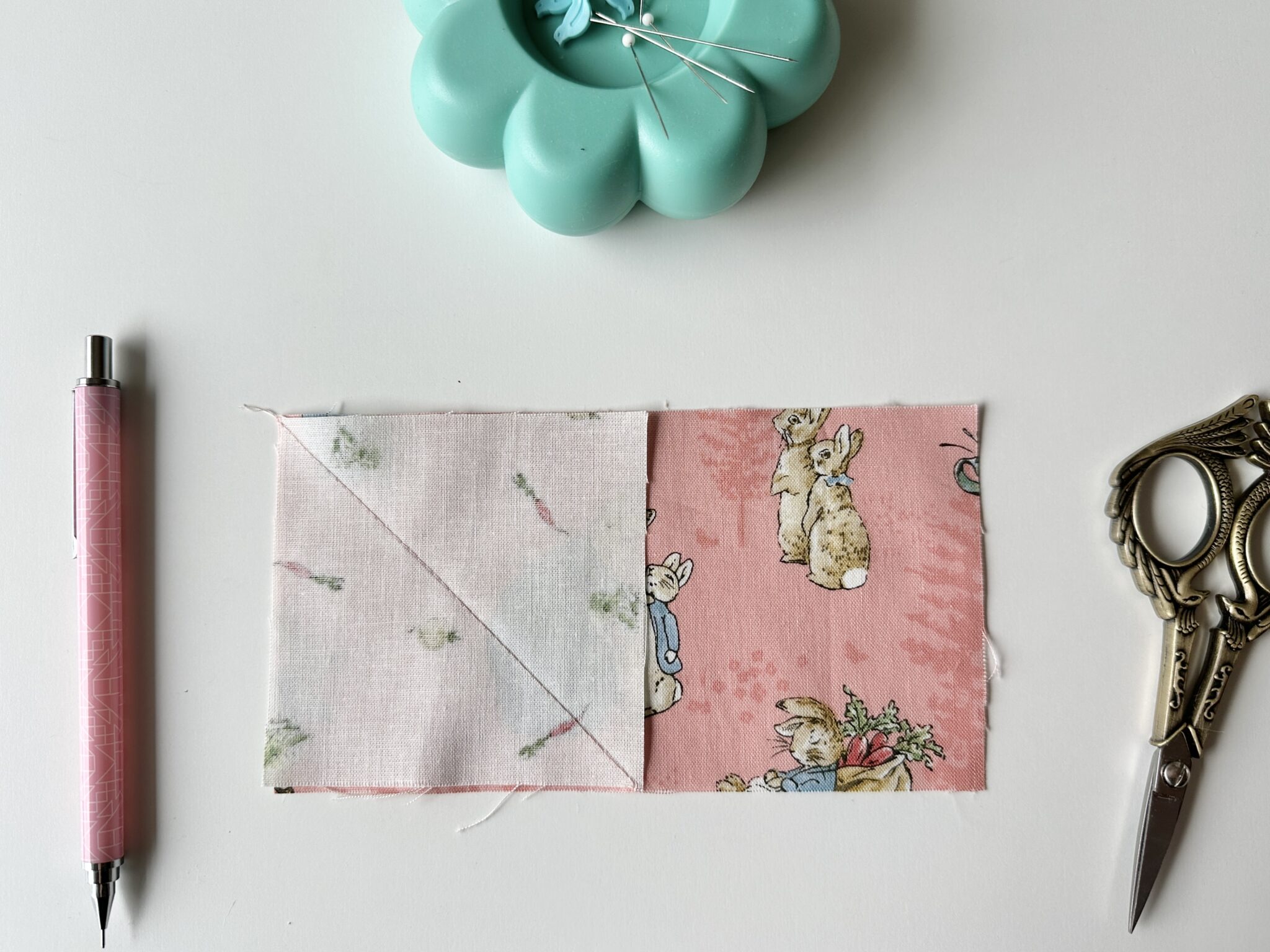 A New Quilt Pattern with The Tale of Peter Rabbit