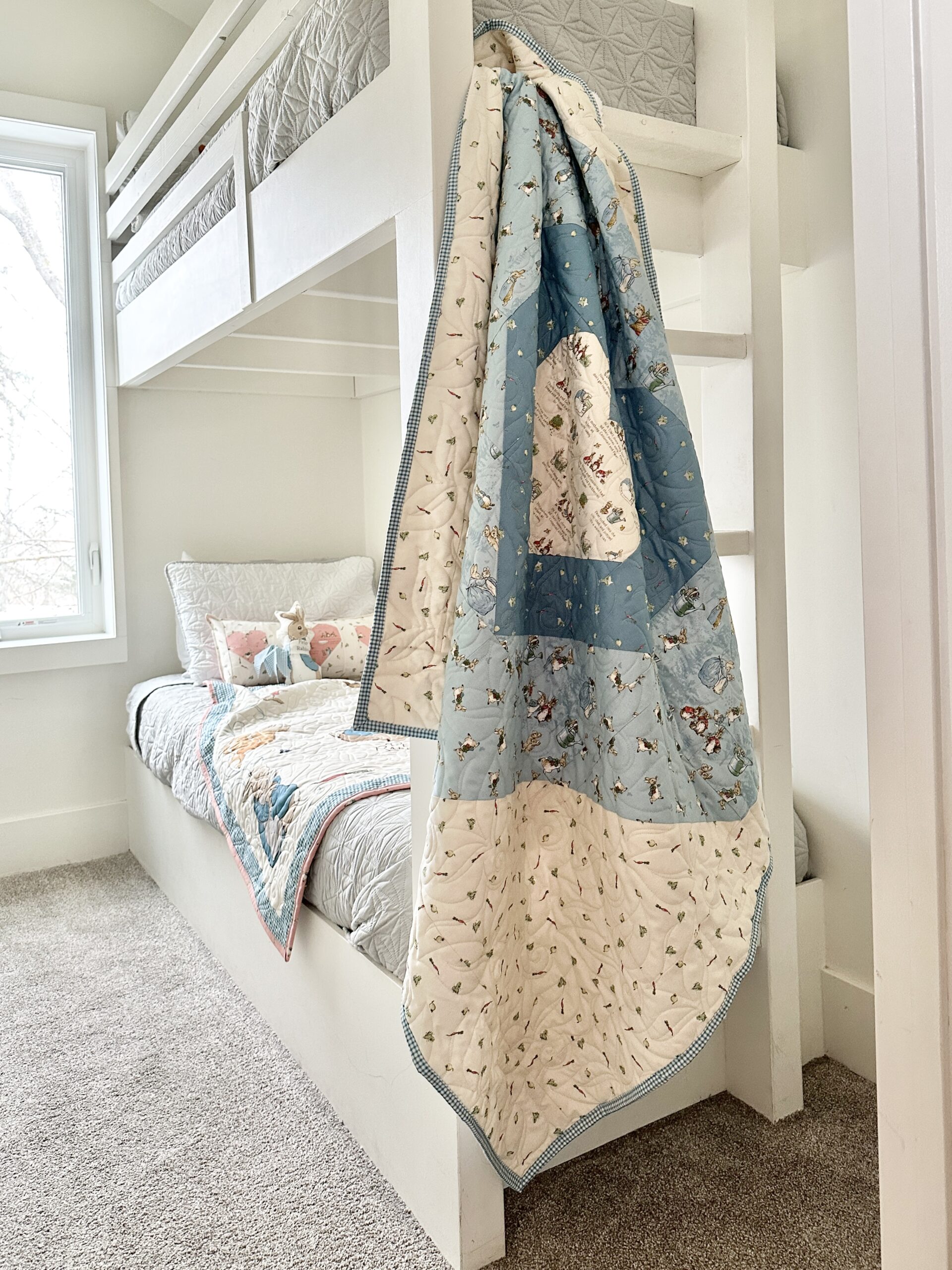 A New Quilt Pattern with The Tale of Peter Rabbit