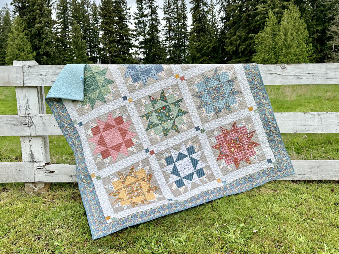 The Sunrise Quilt with Albion by Amy Smart