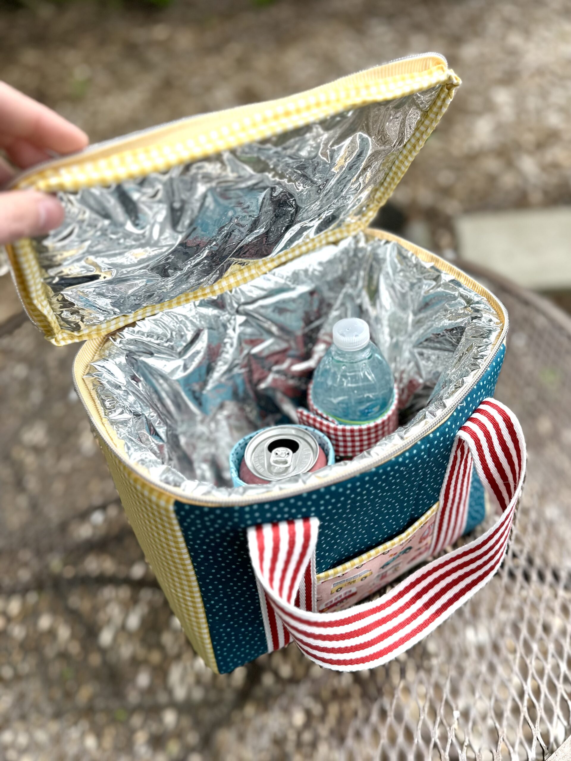 Raglan Cooler Bag with Gone Glamping