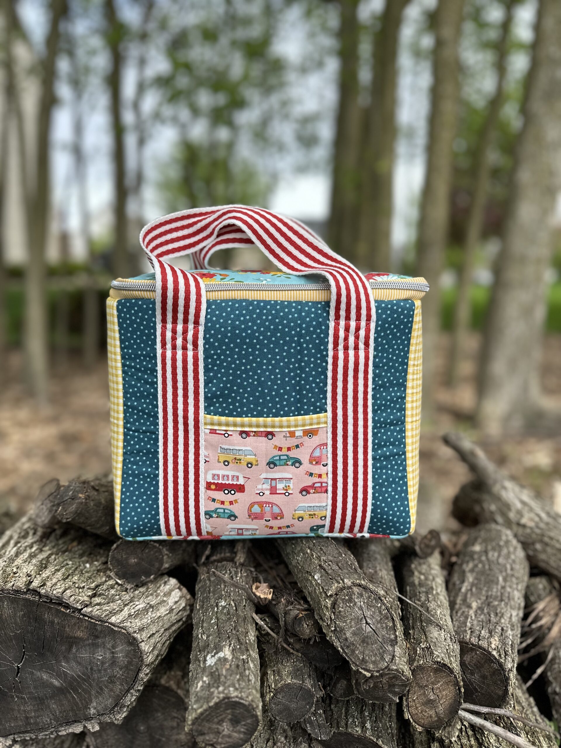 Raglan Cooler Bag with Gone Glamping