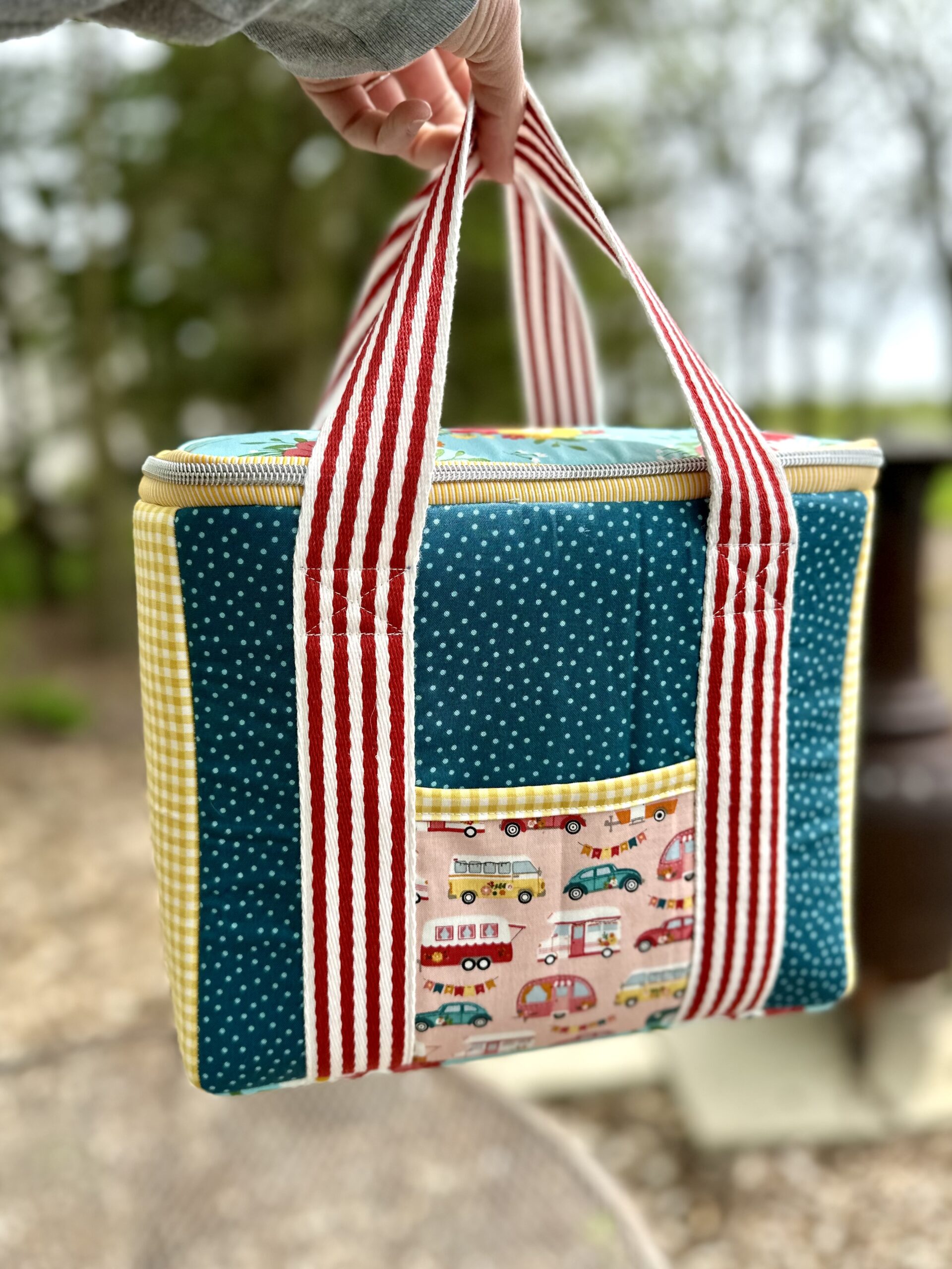 Raglan Cooler Bag with Gone Glamping