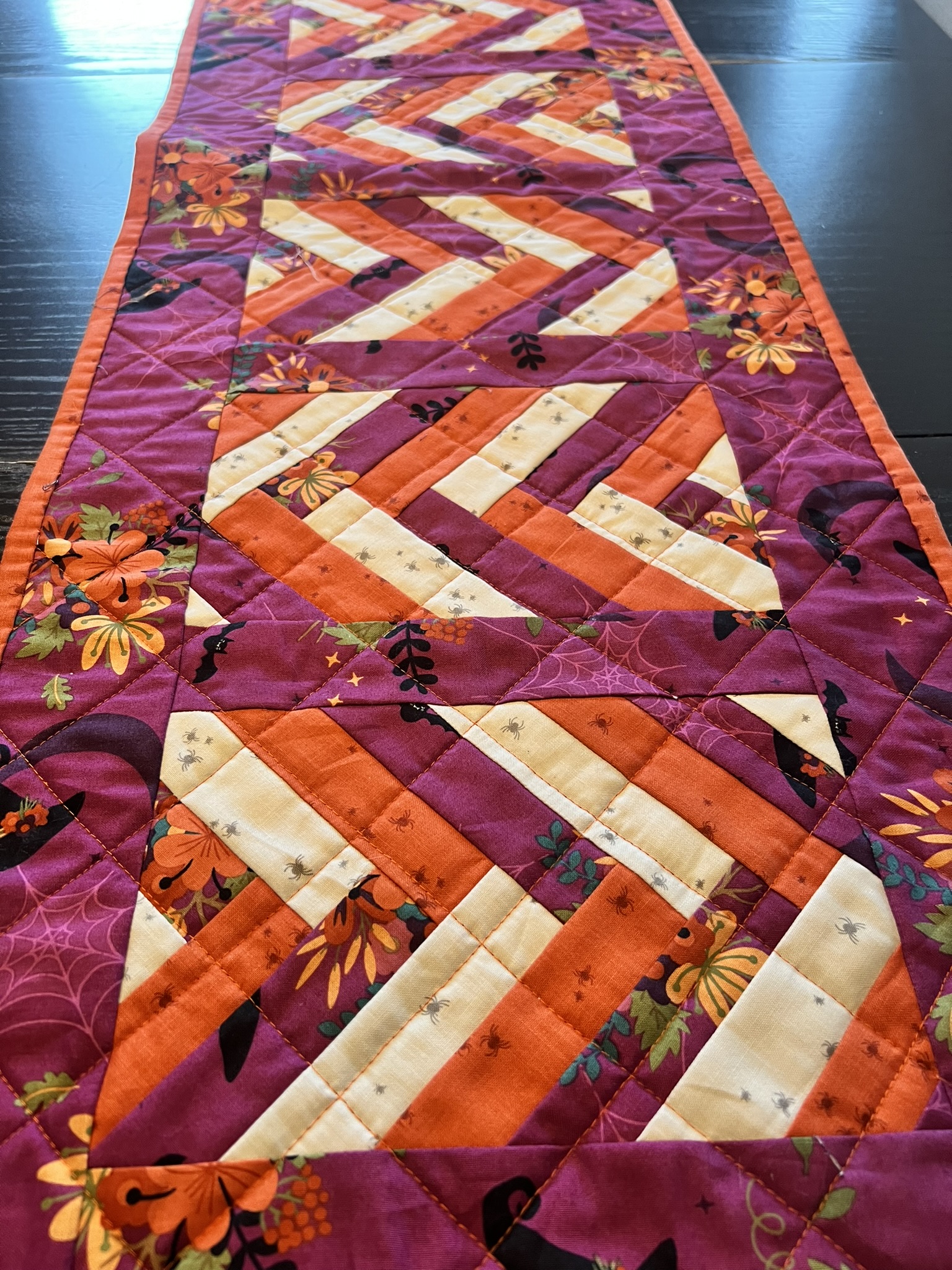 Little Witch Braided Table Runner