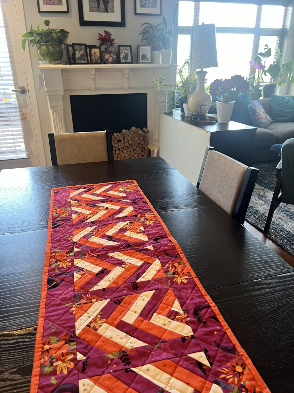 Little Witch Braided Table Runner