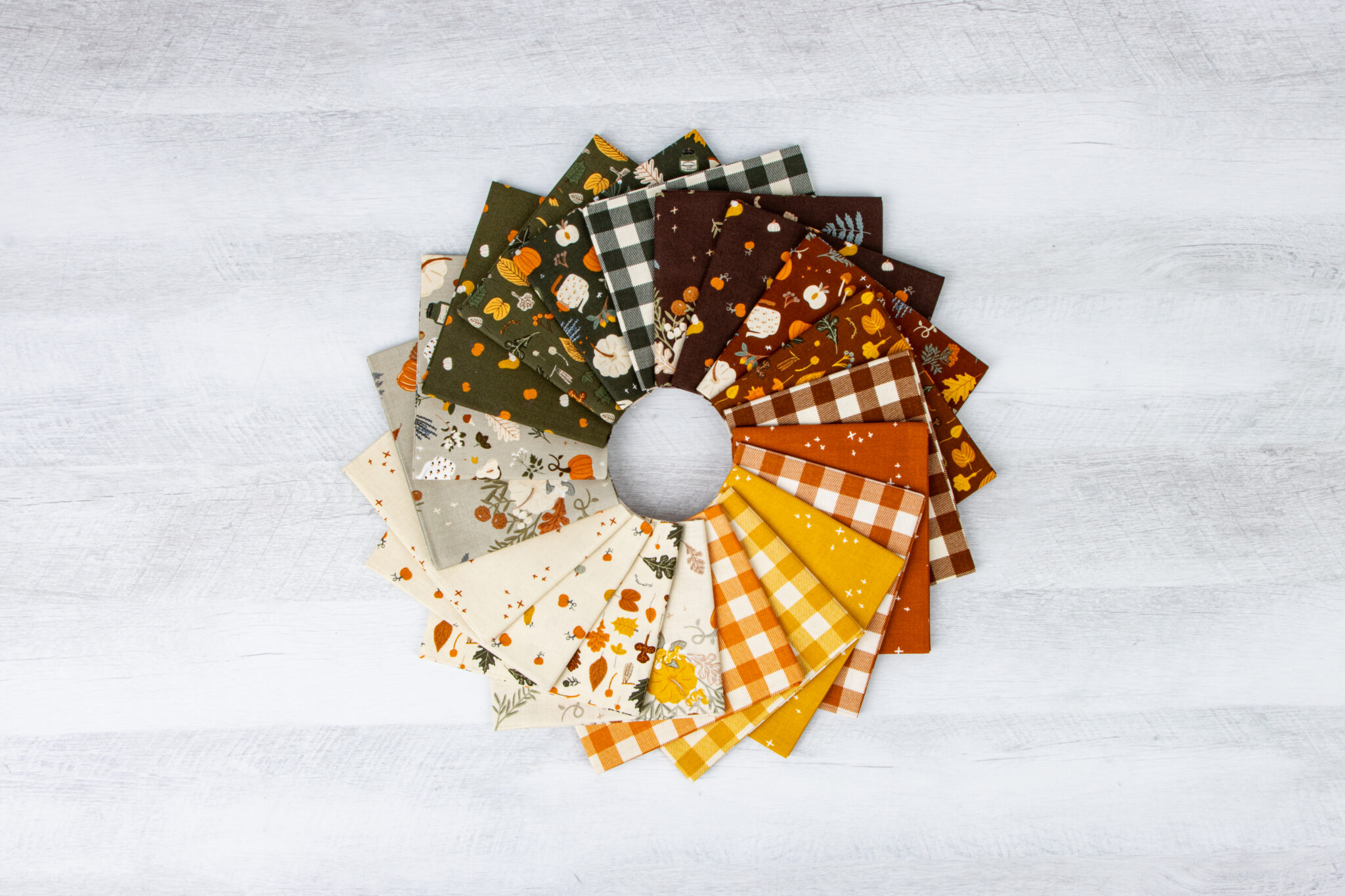 Make a Patchy Pumpkins Farm Quilt with Pumpkin Spice