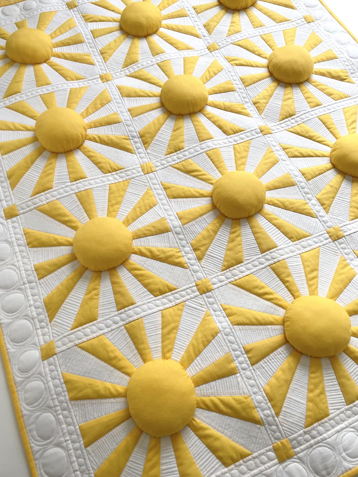 The Sunshine Puff Quilt Pattern